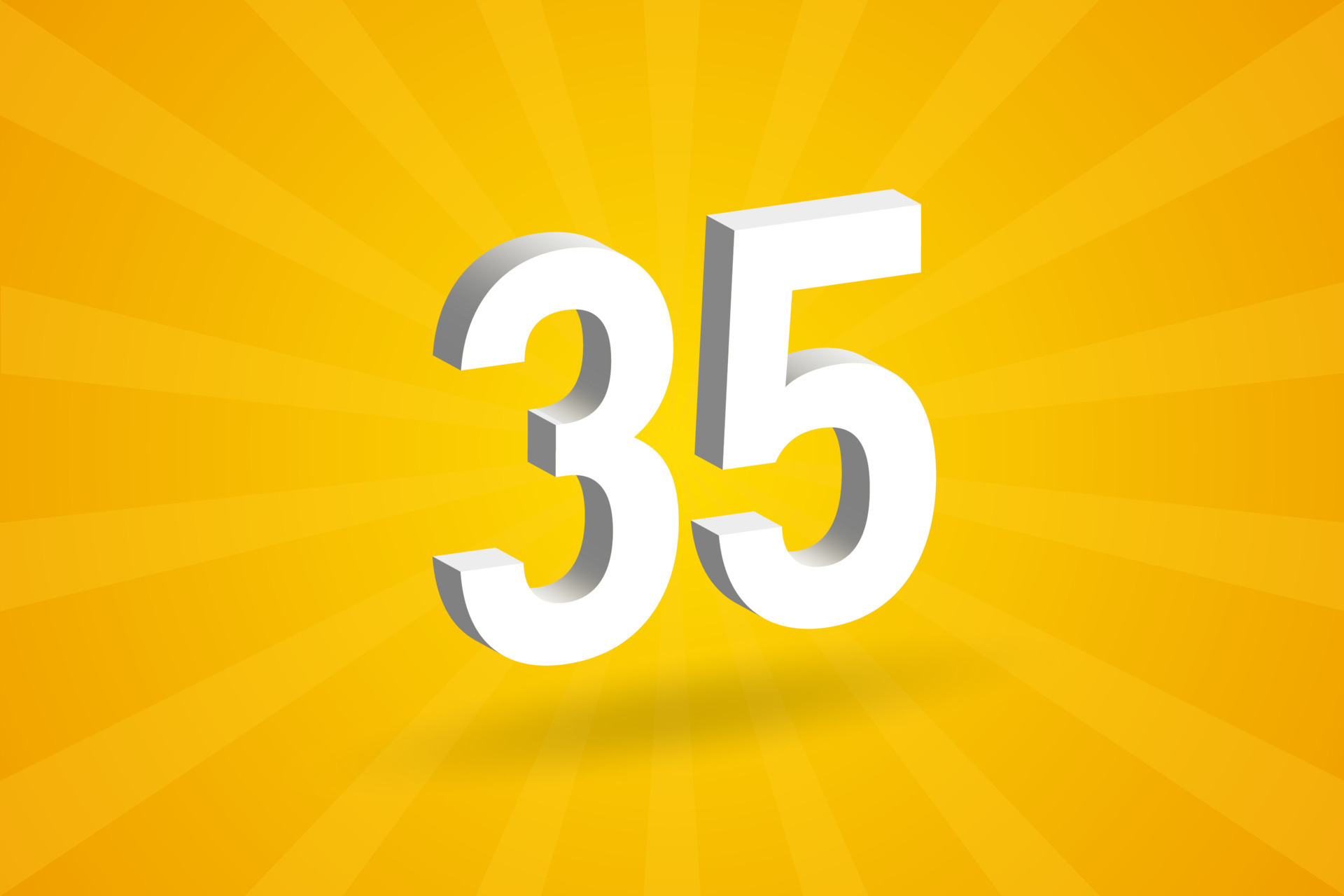 Alfabeto de fuente de 35 números 3d. blanco 3d número 35 con fondo ... Alfabeto de fuente de 35 números 3d. blanco 3d número 35 con fondo ...