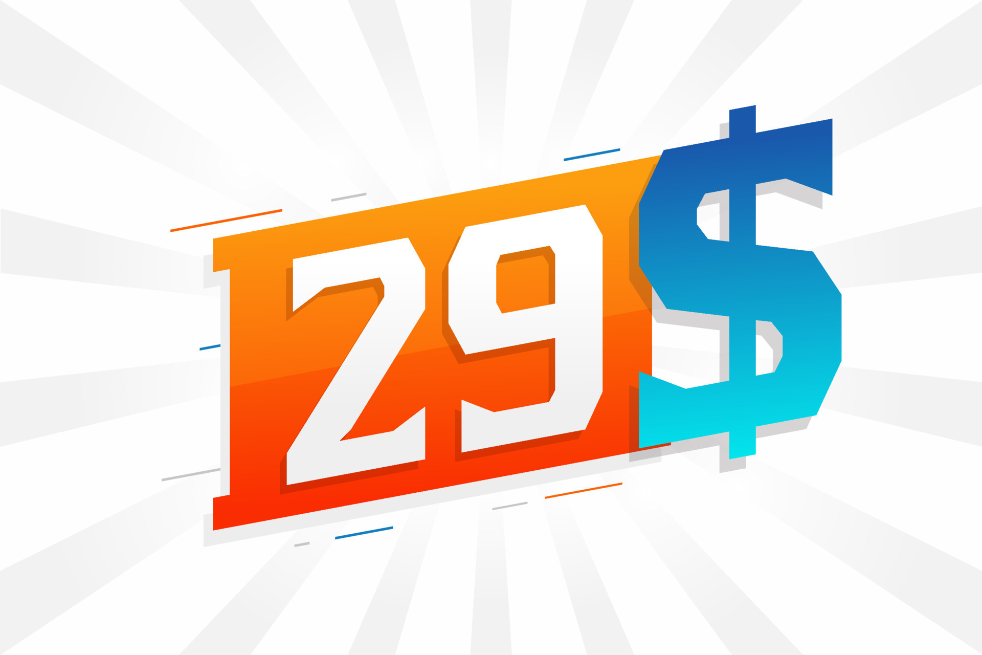 29 Dollar Currency Vector Text Symbol 29 USD United States Dollar 29 Dollar Currency Vector Text Symbol 29 USD United States Dollar