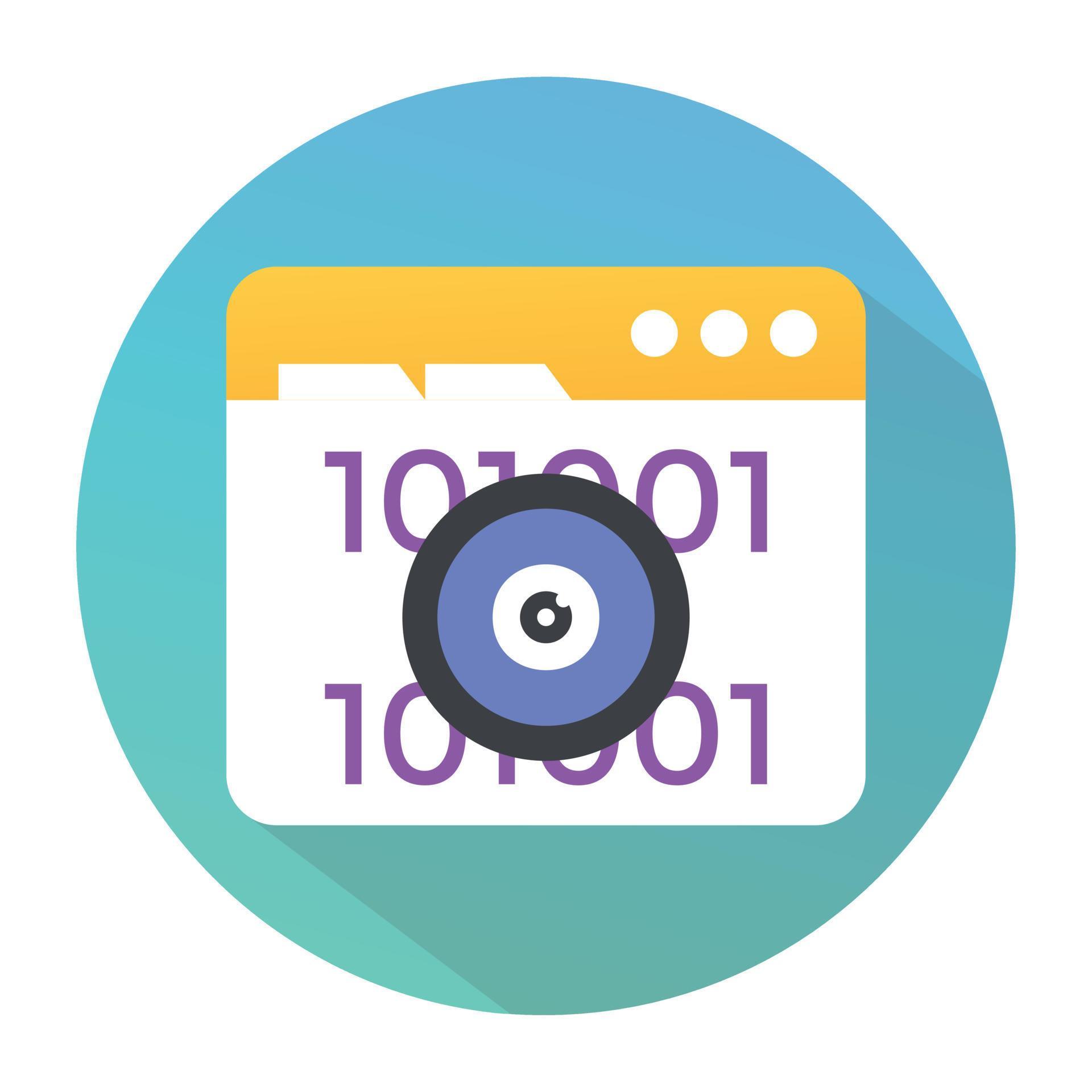 Trendy Binary Code 13895319 Vector Art at Vecteezy