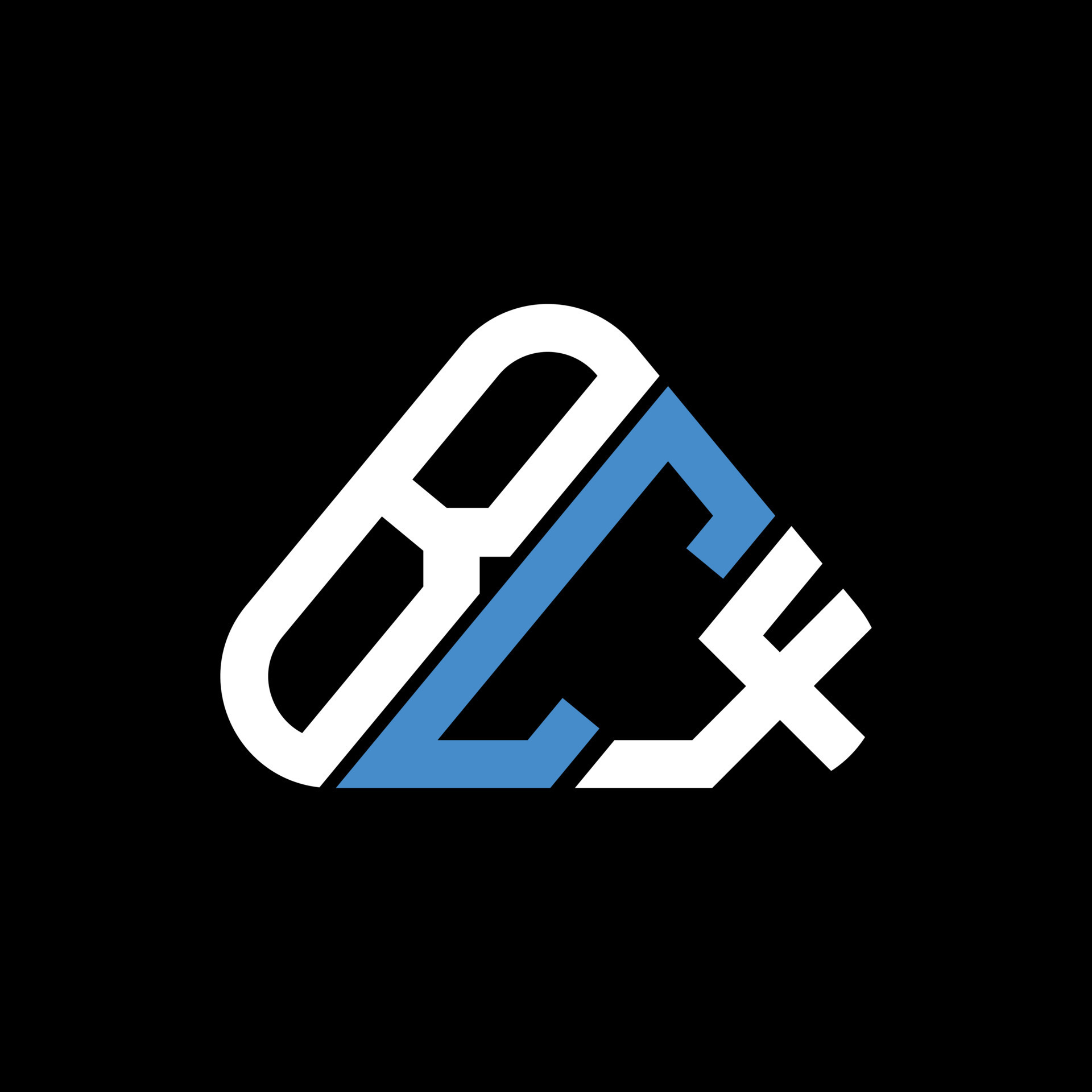 Diseño Creativo Del Logotipo De La Letra Bcx Con Gráfico Vectorial