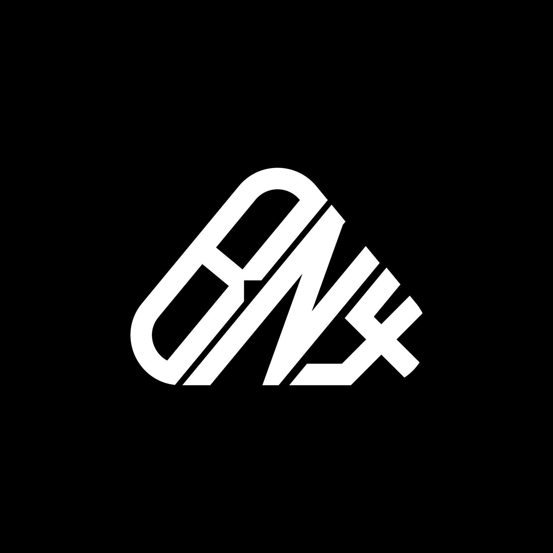 Diseño creativo del logotipo de la letra bnx con gráfico vectorial, logotipo simple y moderno de ...