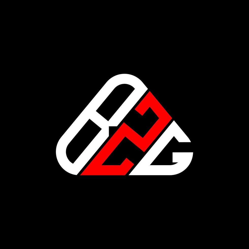 BZG letter logo creative design with vector graphic, BZG simple and ...