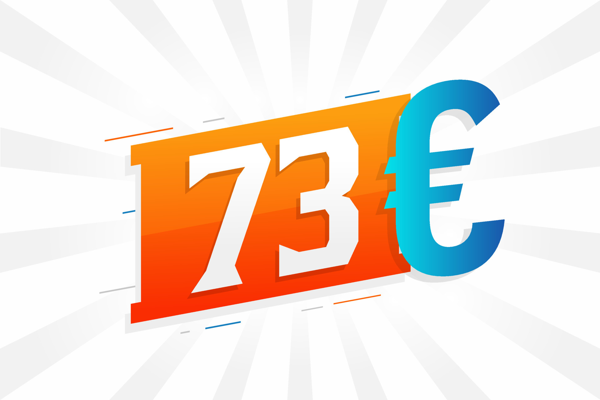 S mbolo De Texto Vectorial De Moneda De 73 Euros 73 Euro Vector De s-mbolo-de-texto-vectorial-de-moneda-de-73-euros-73-euro-vector-de