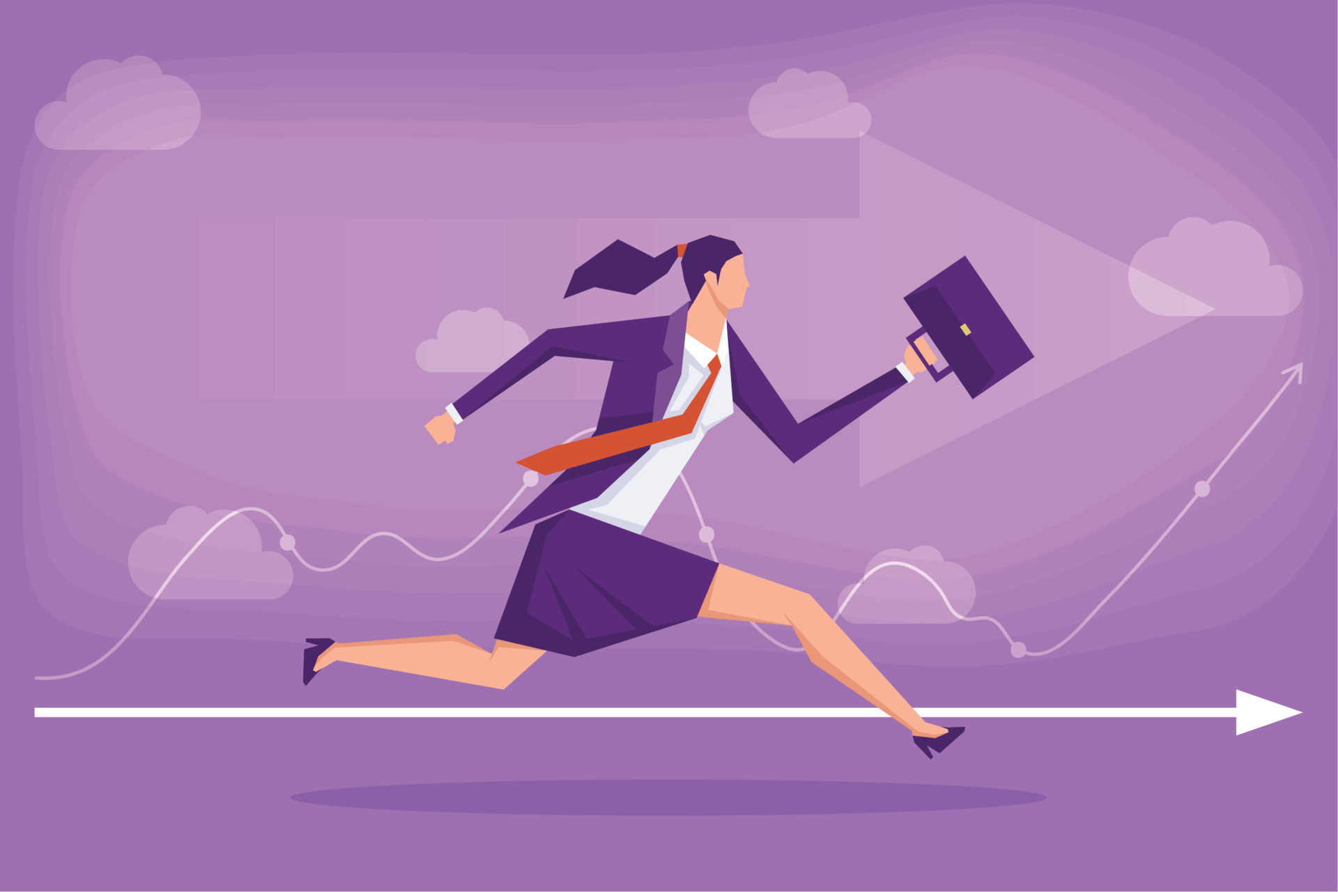 businesswoman running with portfolio scene 13908375 Vector Art at Vecteezy businesswoman running with portfolio scene 13908375 Vector Art at Vecteezy