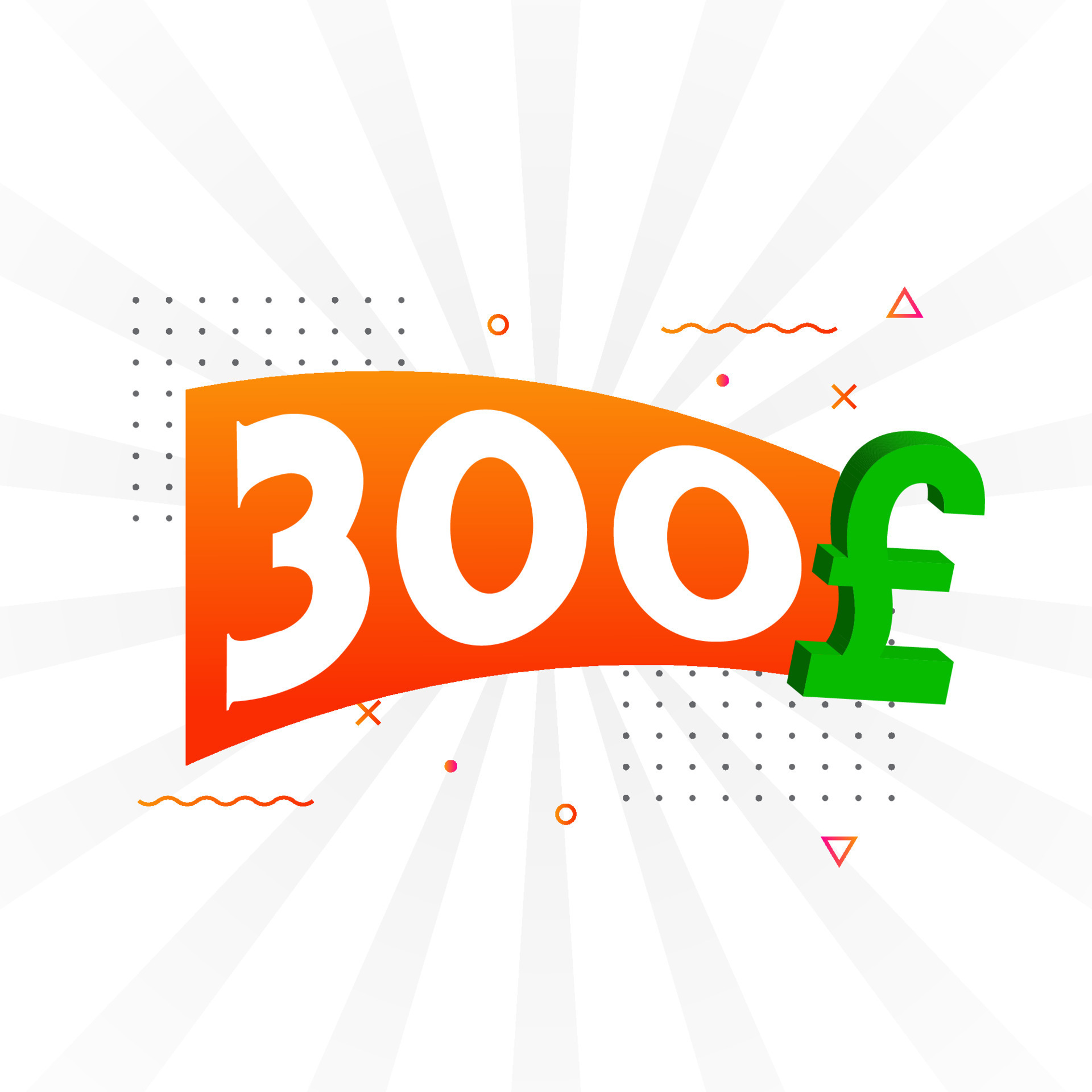 300 Pound Currency Vector Text Symbol 300 British Pound Money Stock 300-pound-currency-vector-text-symbol-300-british-pound-money-stock