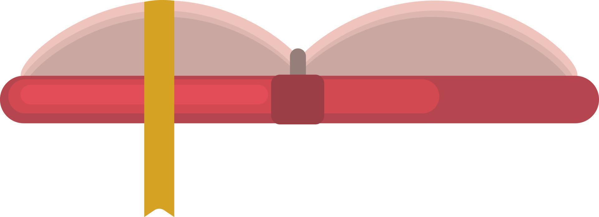 Opened book, illustration, vector on white background 13911359 Vector ...