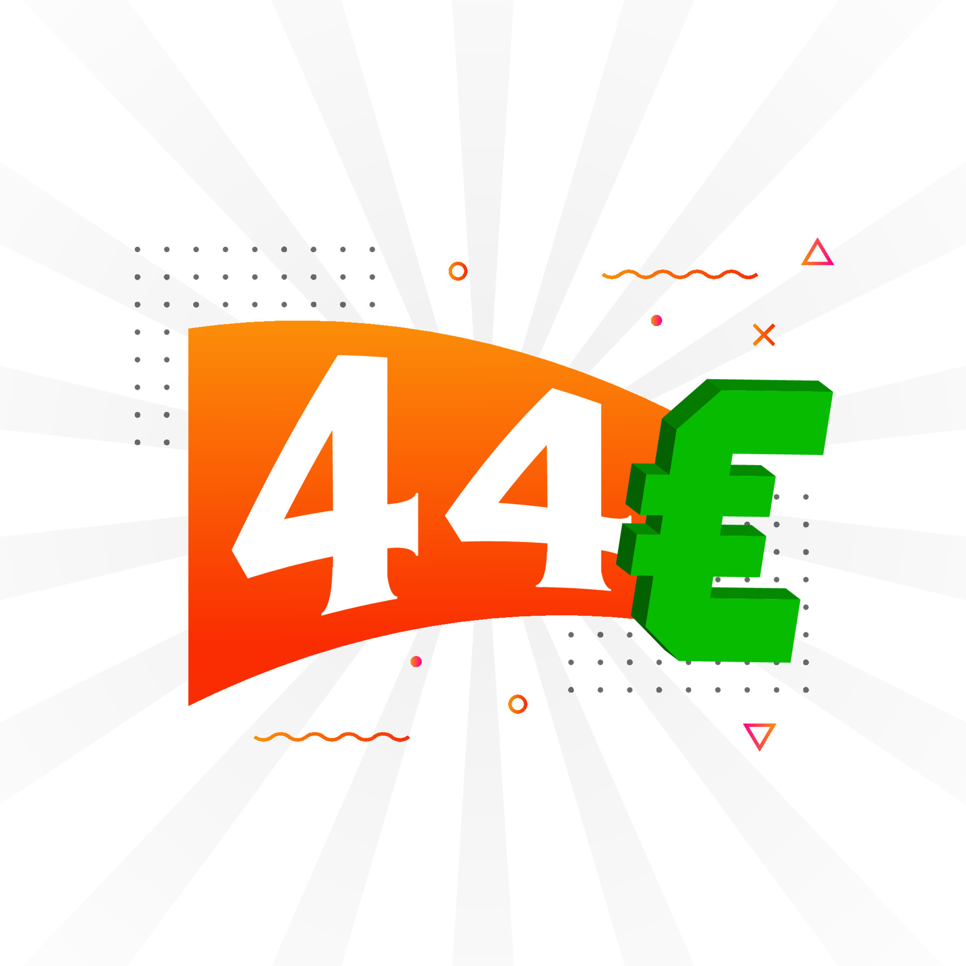 44 Euro Currency Vector Text Symbol 44 Euro European Union Money Stock 44-euro-currency-vector-text-symbol-44-euro-european-union-money-stock