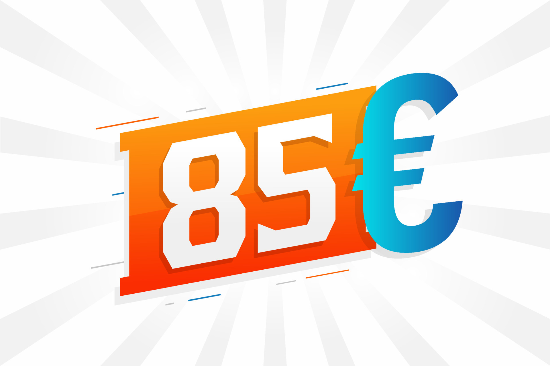 85 Euro Currency Vector Text Symbol 85 Euro European Union Money Stock 85-euro-currency-vector-text-symbol-85-euro-european-union-money-stock