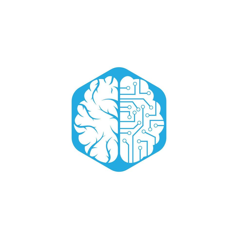 Brain connection logo design. digital brain logo template. 13914440 ... Brain connection logo design. digital brain logo template. 13914440 ...