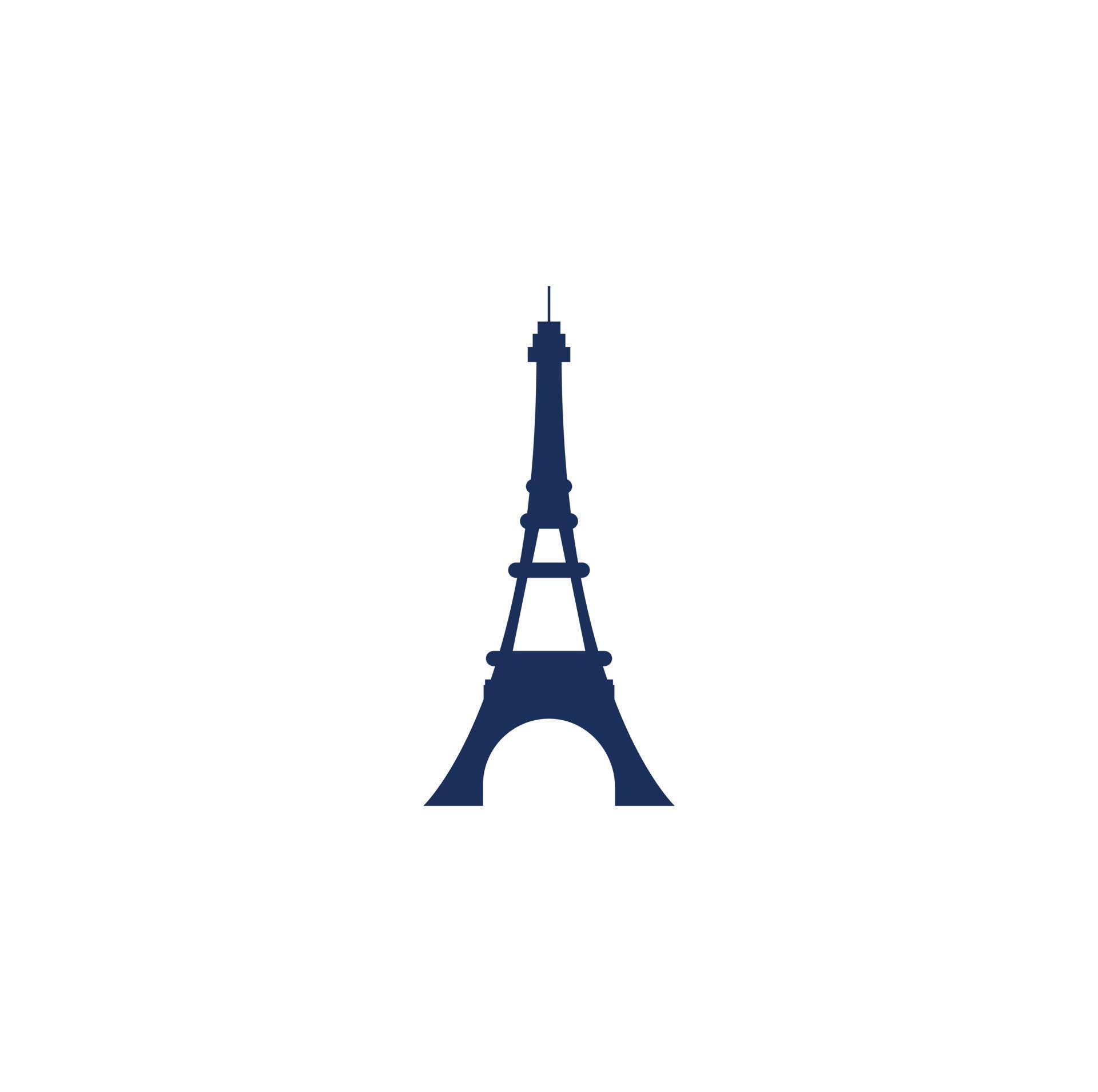 Eiffel tower logo design template. Paris logo design. 13914531 Vector ...