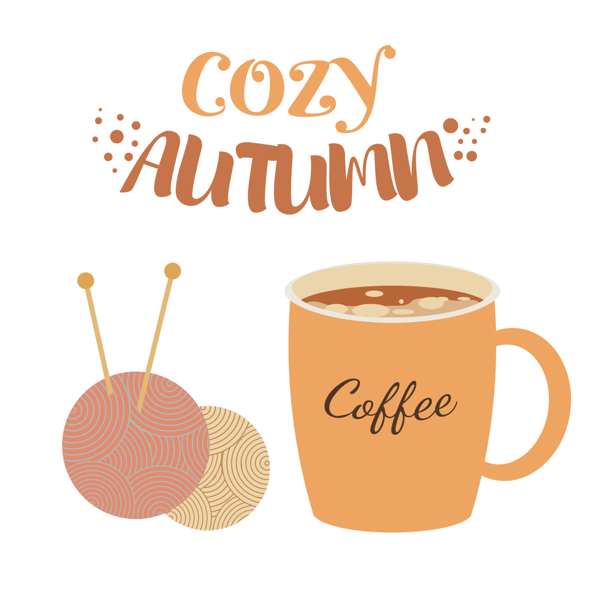 Cozy autumn set 13918554 Vector Art at Vecteezy