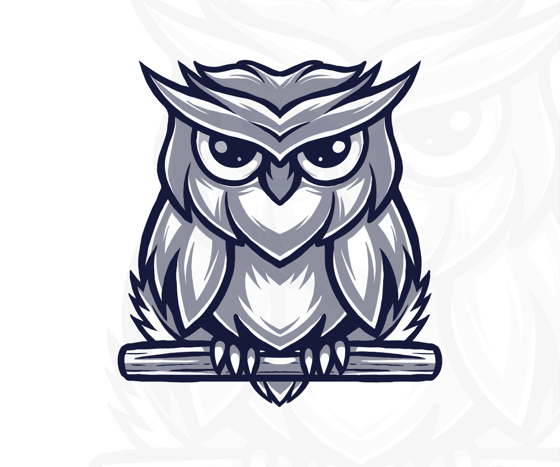 vector mascot owl logo illustration. white background. 13918690 Vector ... vector mascot owl logo illustration. white background. 13918690 Vector ...