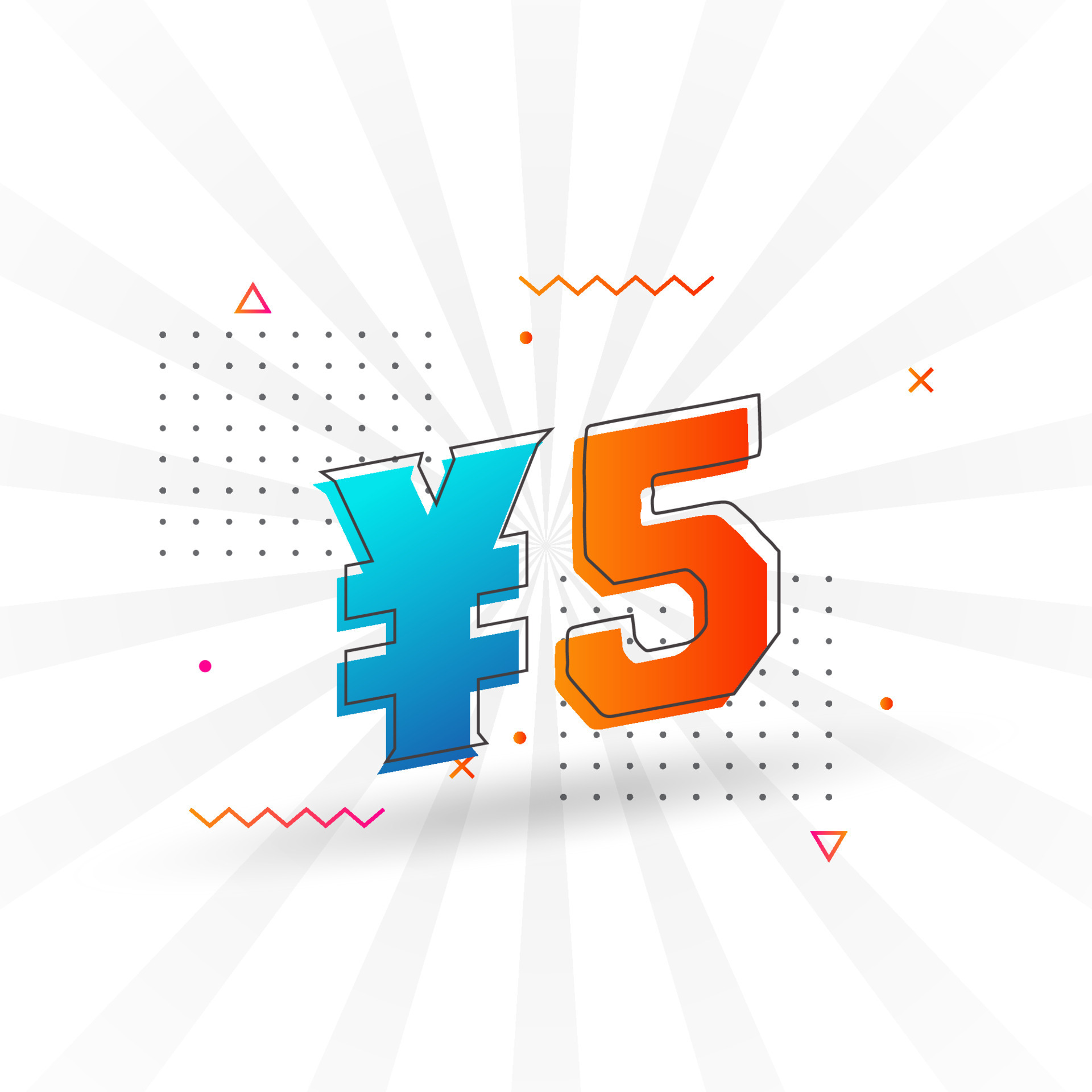 5 Yuan Chinese Currency Vector Text Symbol 5 Yen Japanese Currency 5-yuan-chinese-currency-vector-text-symbol-5-yen-japanese-currency
