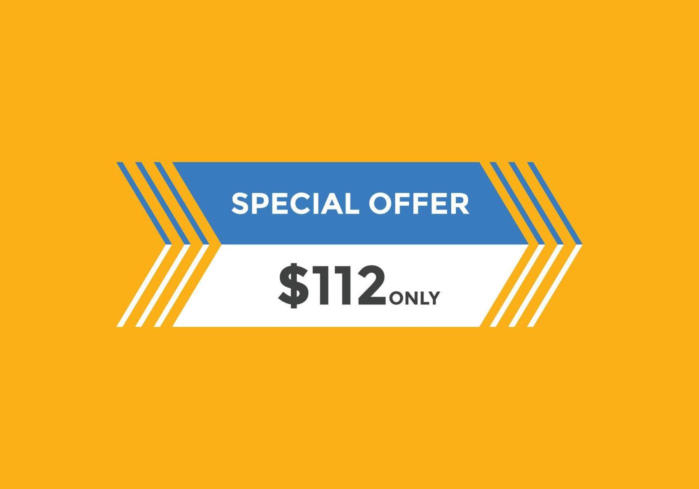 112 Dollar Price Tag Price 112 USD Dollar Only Sticker Sale Promotion 112-dollar-price-tag-price-112-usd-dollar-only-sticker-sale-promotion
