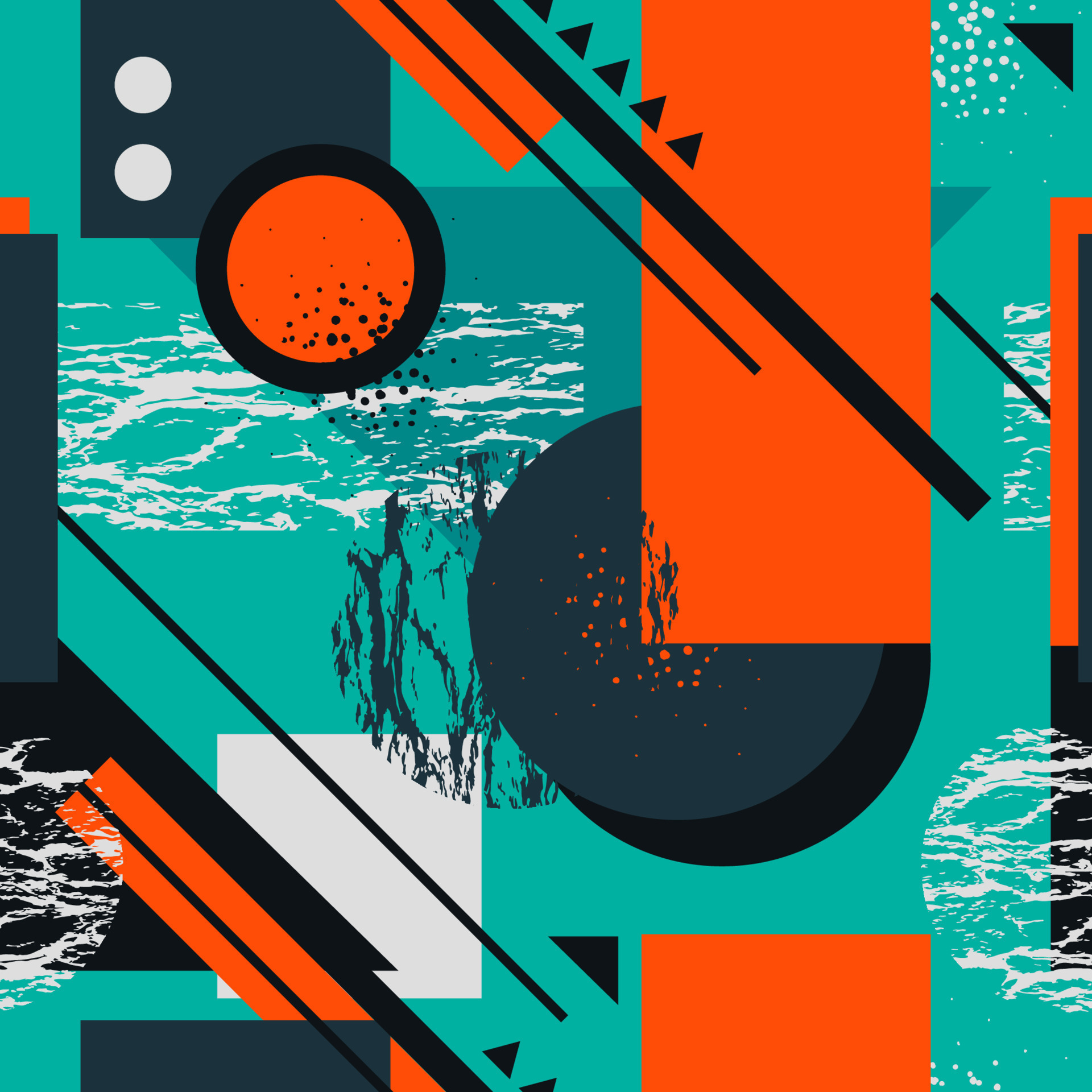 Abstract geometric seamless pattern 13924665 Vector Art at Vecteezy