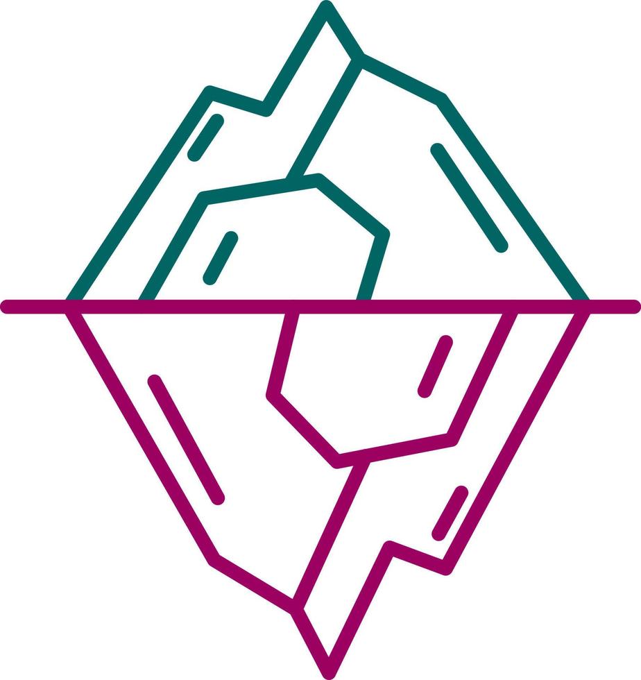 Iceberg Vector Icon 13925107 Vector Art at Vecteezy