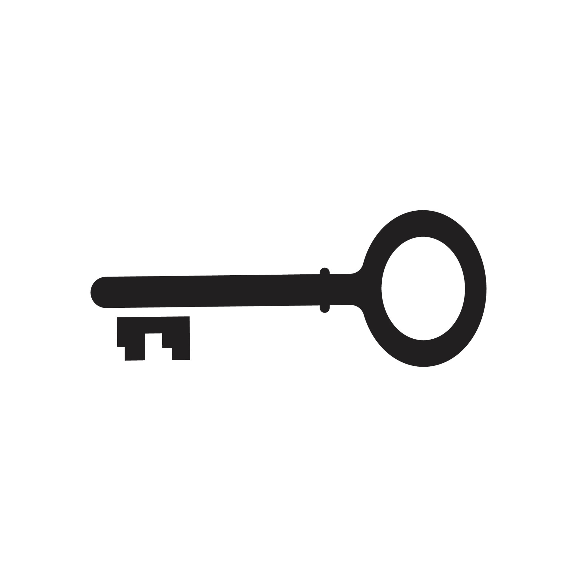 Key icon vector illustration 13925976 Vector Art at Vecteezy
