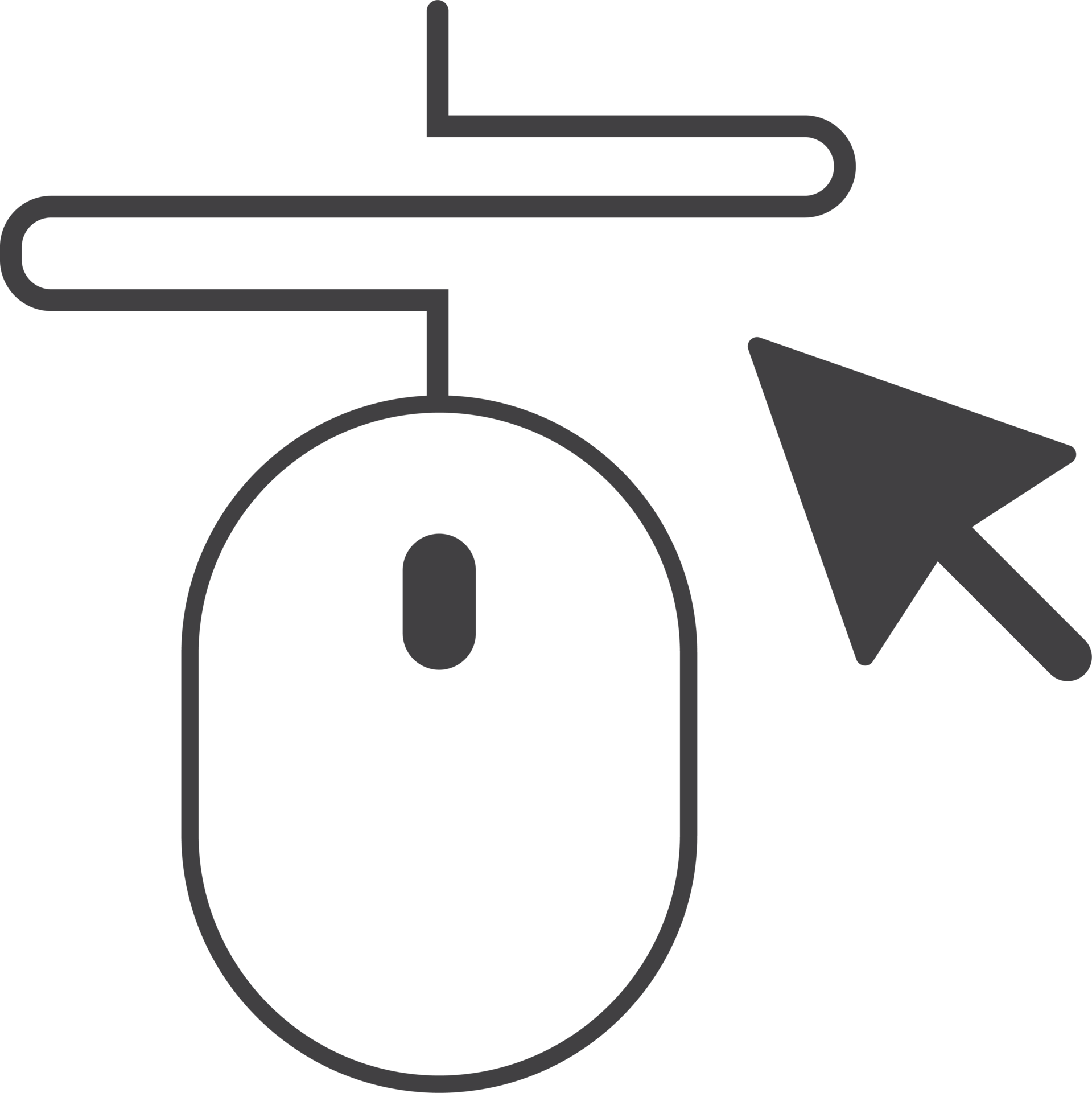 Mouse And Cursor Illustration In Minimal Style 13927757 Png