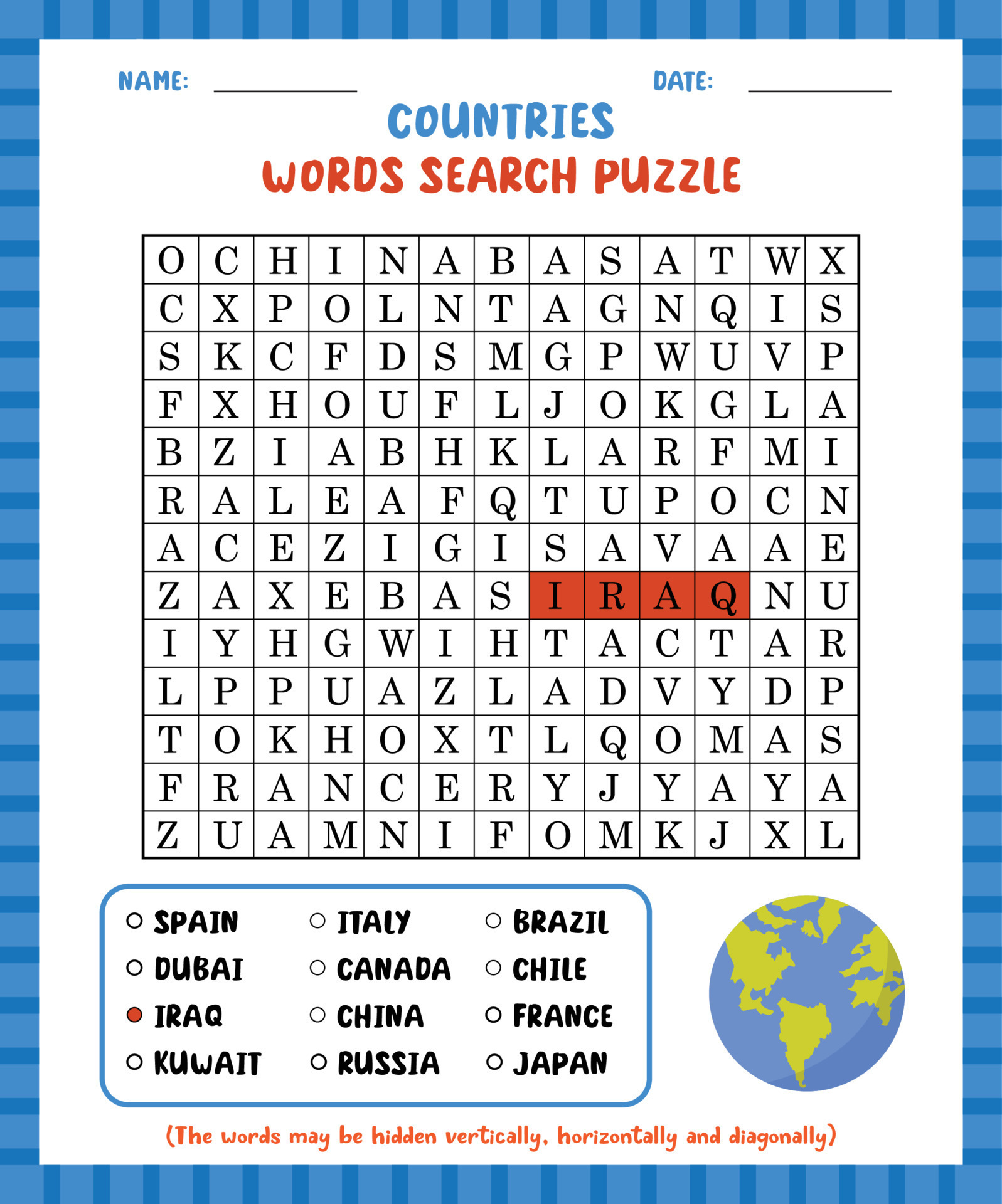 Word Search Game Countries Word Search Puzzle Worksheet For, 46% OFF Word Search Game Countries Word Search Puzzle Worksheet For, 46% OFF