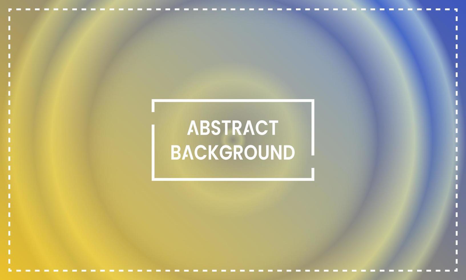 Blue And Yellow Circle Radial Gradient Abstract Background Simple Blur Shiny Modern And
