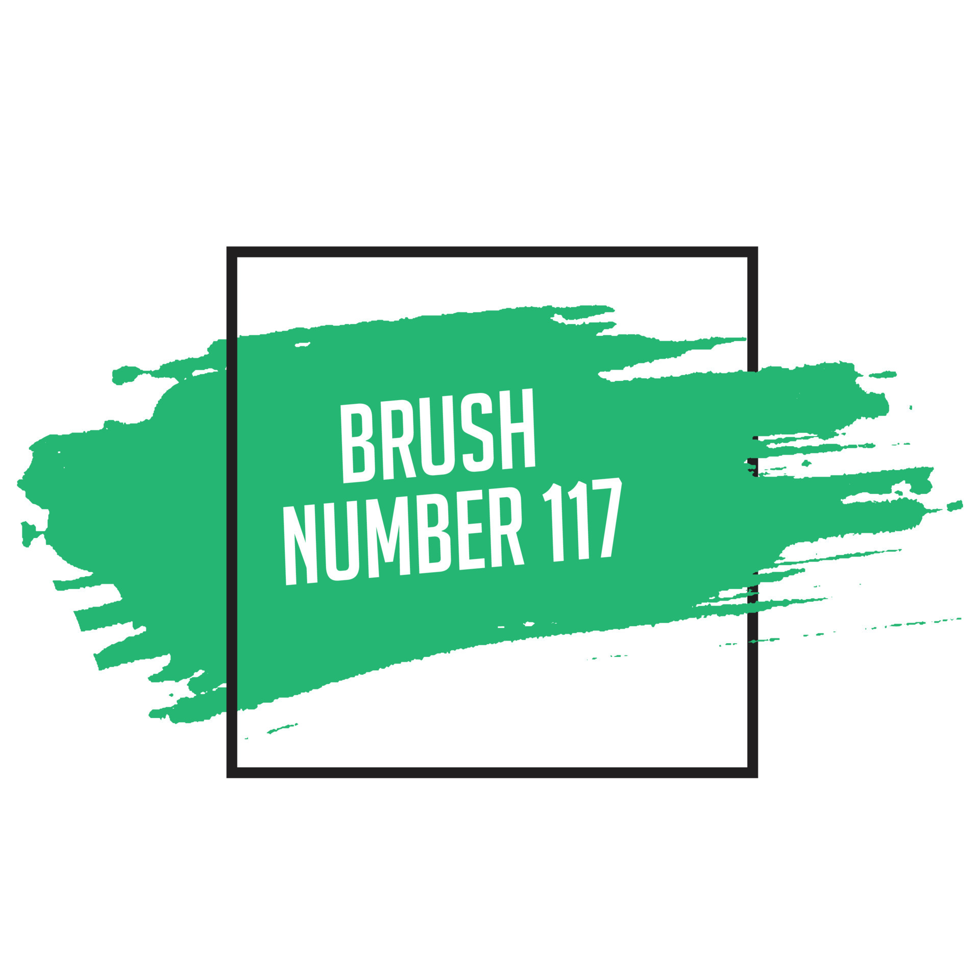 Modern green color brush stroke frame 13930044 Vector Art at Vecteezy