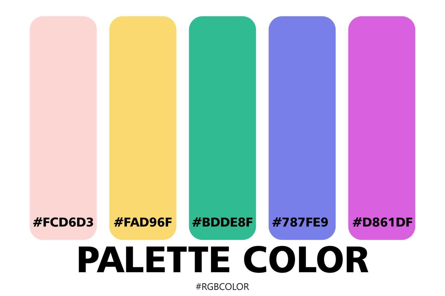 A Collection of Accurately Color Palettes with Codes, Perfect for use ...