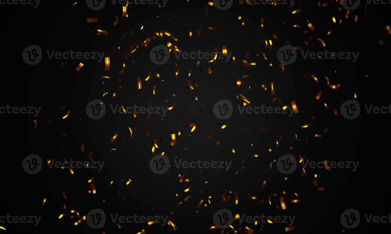 abstract golden confetti with dark background on 3d rendering 13936245 Stock Photo at Vecteezy