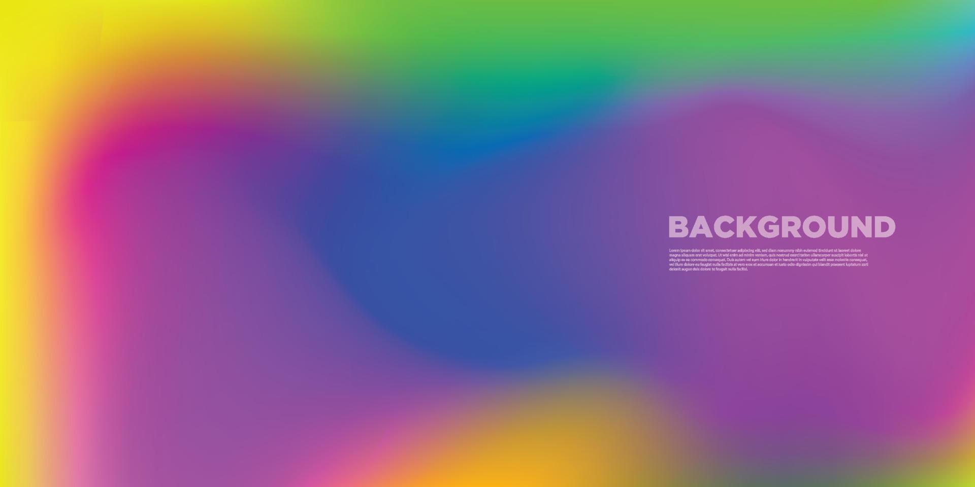 Abstract colorful gradient background vector template. 13937753 Vector ...