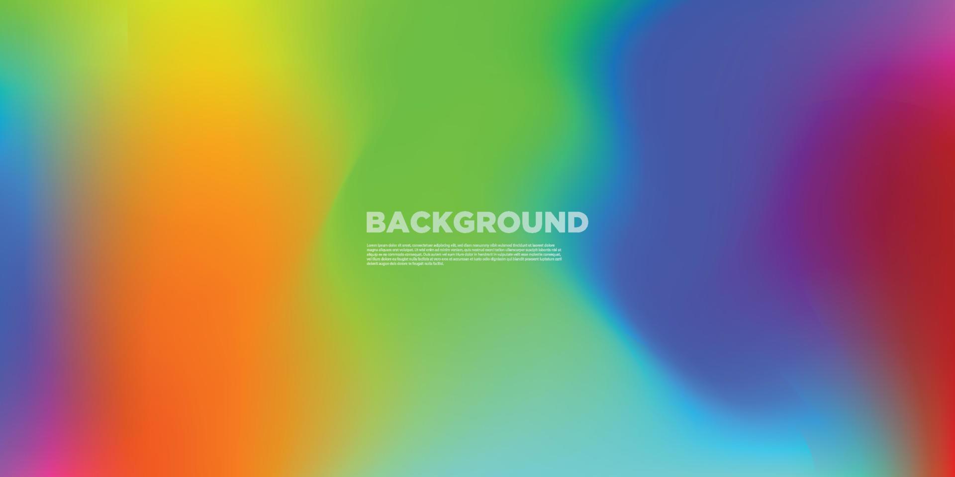 Abstract Colorful Gradient Background Vector Template 13937760 Vector