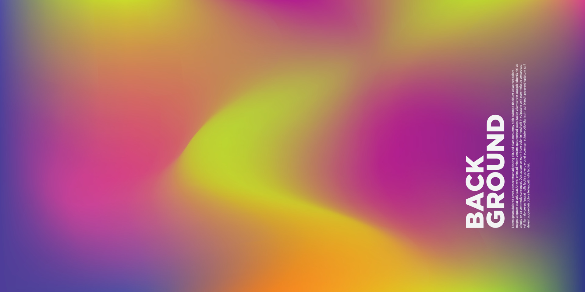 Abstract Colorful Gradient Background Vector Template 13937761 Vector