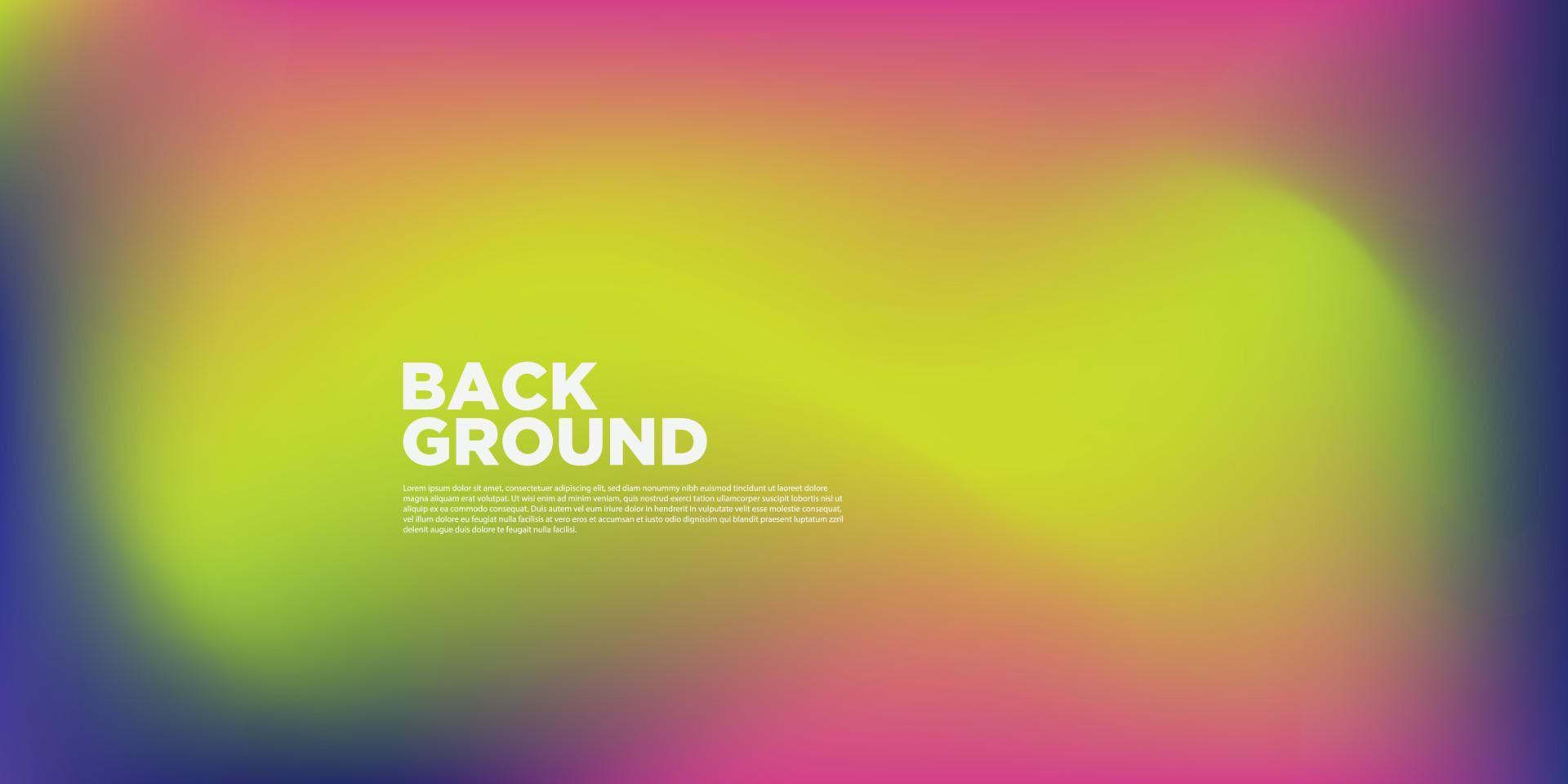 Abstract colorful gradient background vector template. 13937766 Vector ...