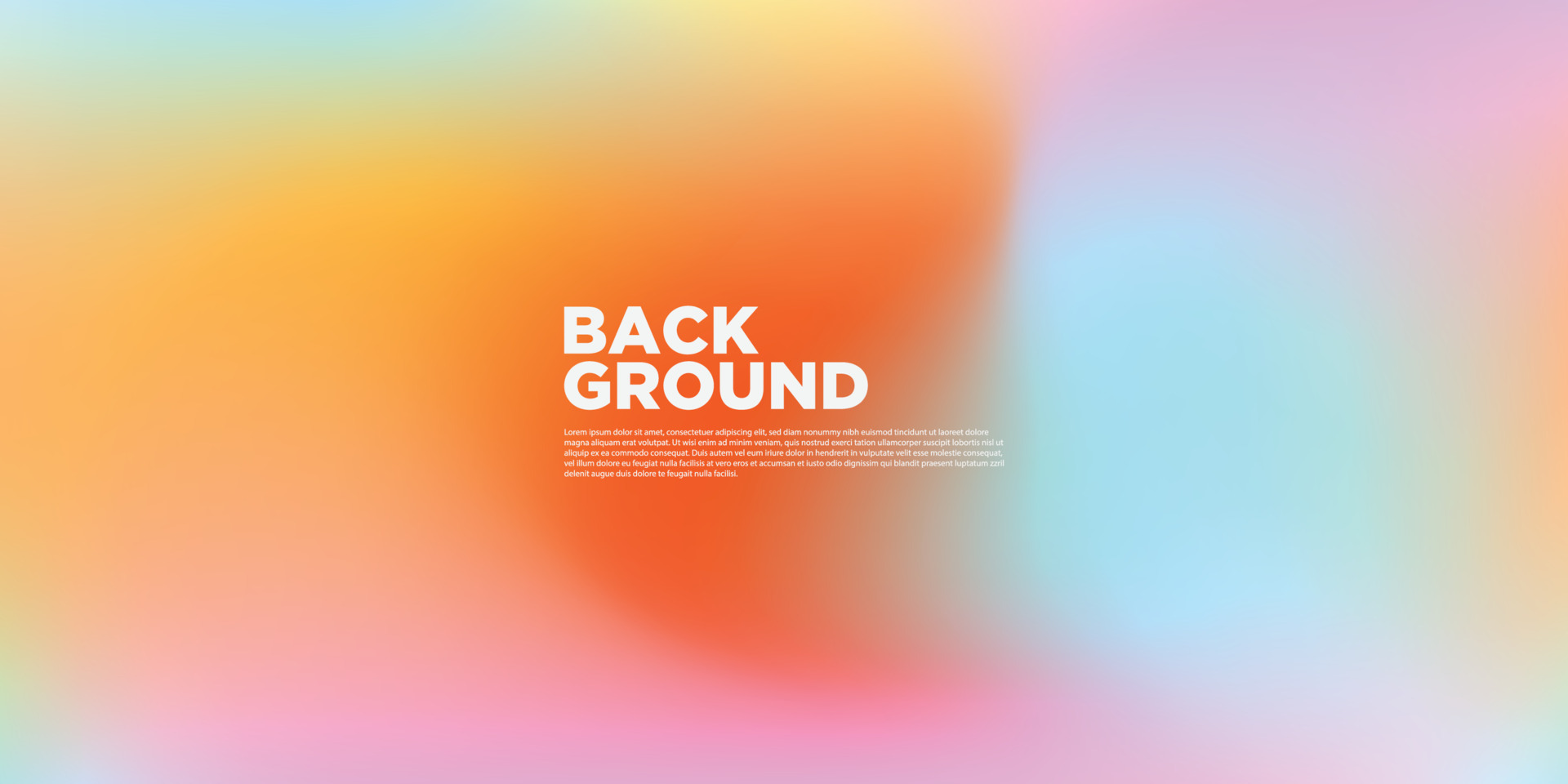 Abstract Colorful Gradient Background Vector Template 13937784 Vector