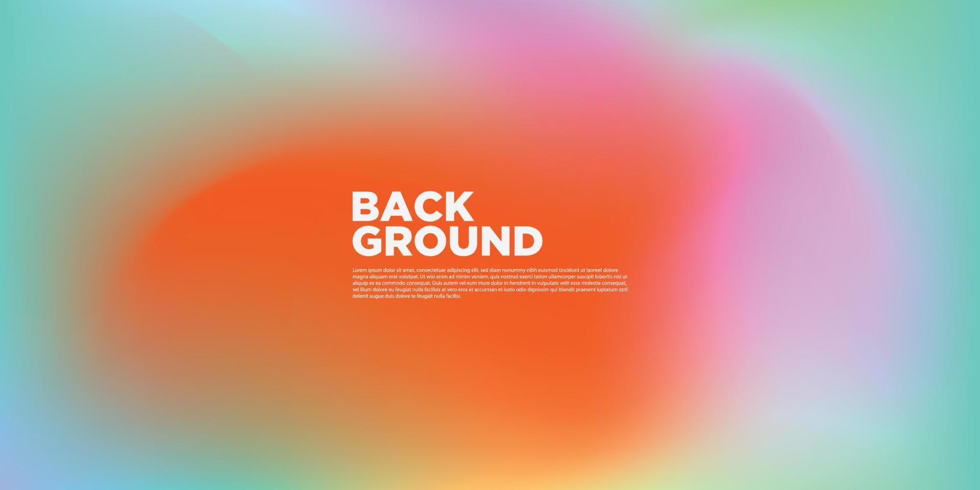 Abstract colorful gradient background vector template. 13937792 Vector ...