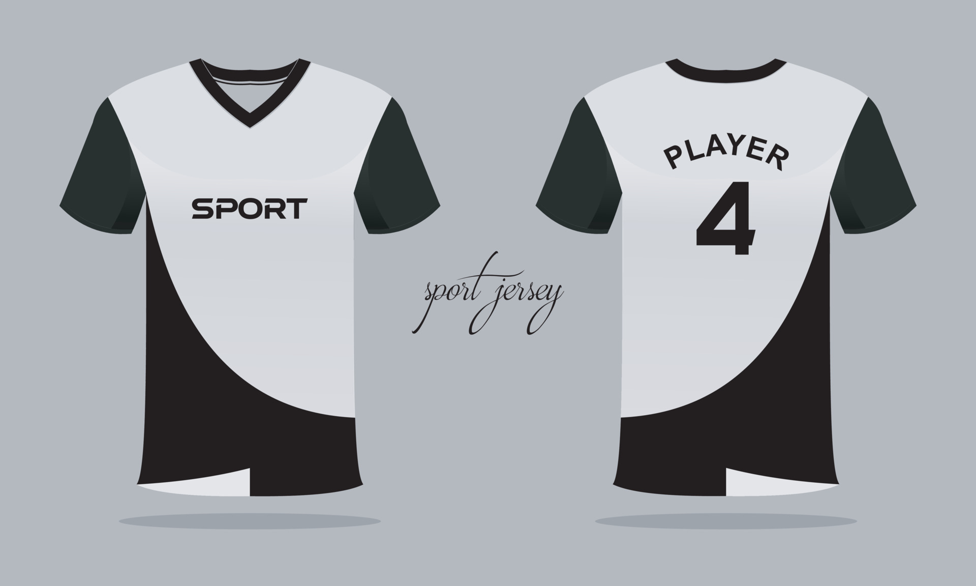 Sports Jersey And T Shirt Template Sports Jersey Design Sports Design