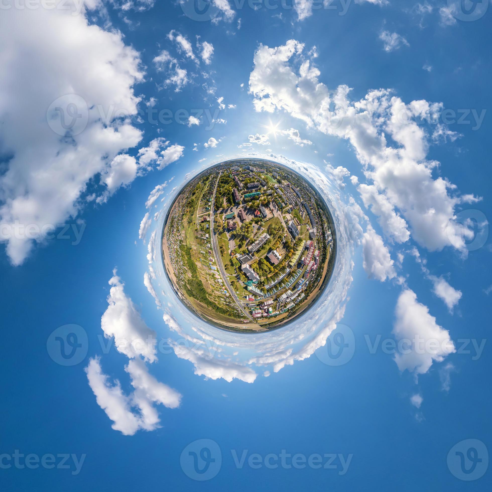Panoramic 360 Tiny Planets