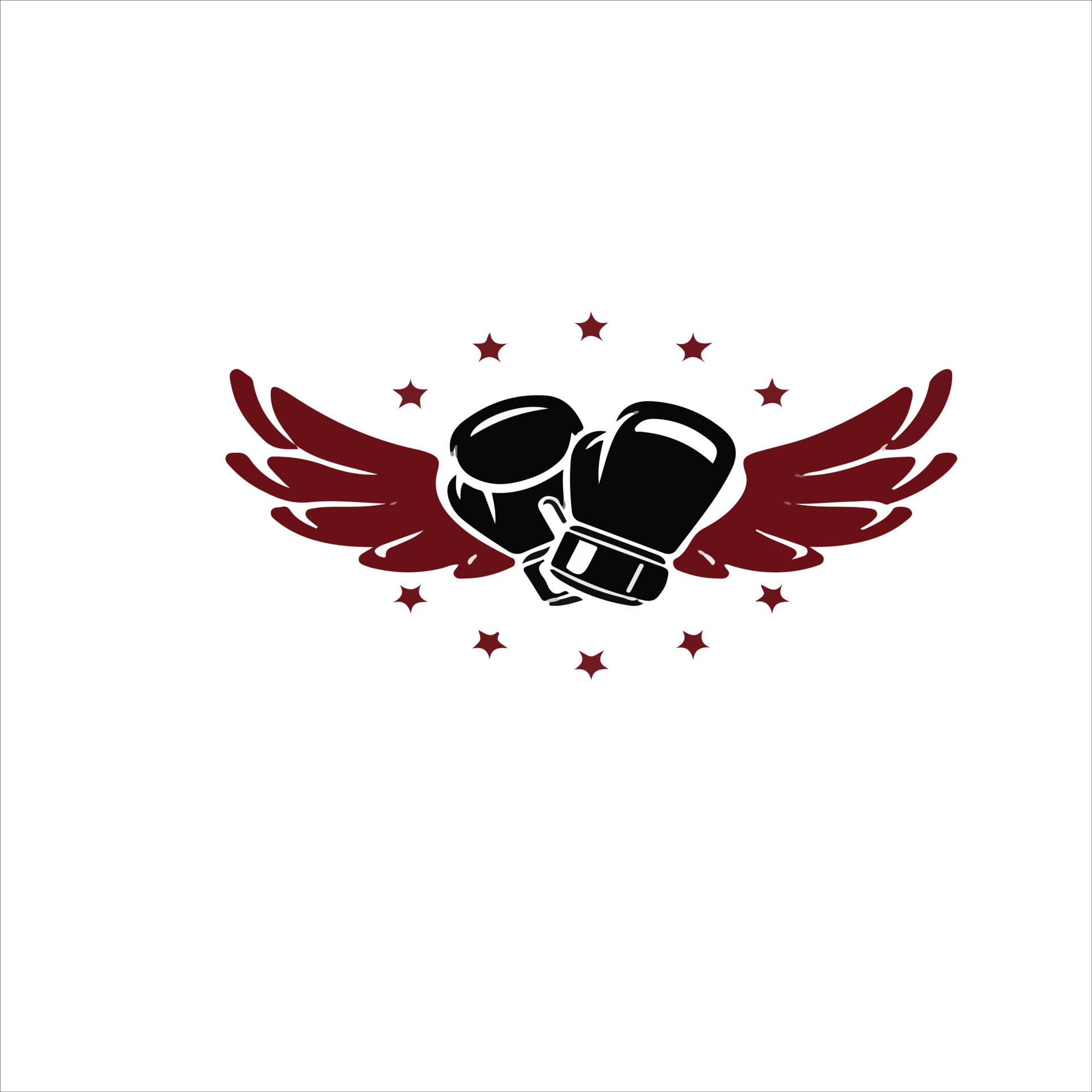 Boxing Logo Boxing Mascot Sport Logo Design Boxing Glove Boxing Day
