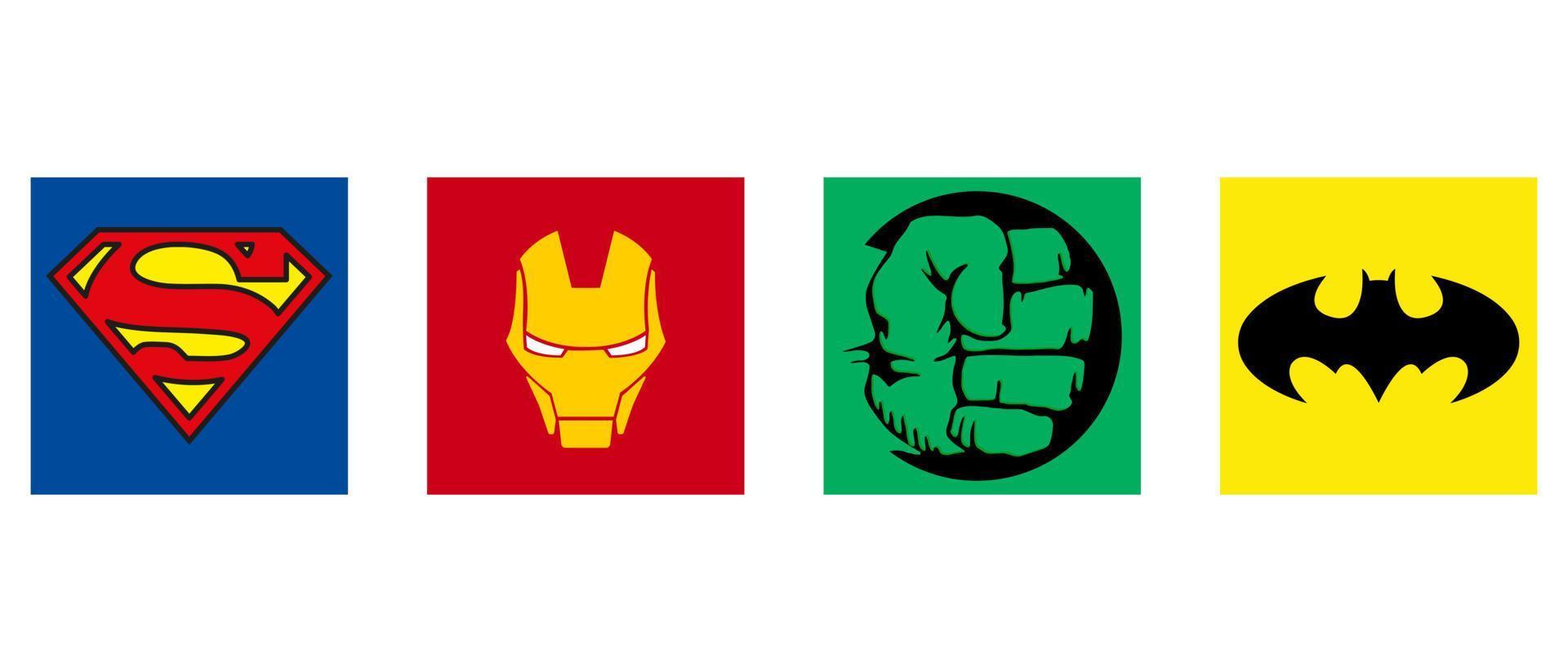 Superhero Logos Marvel