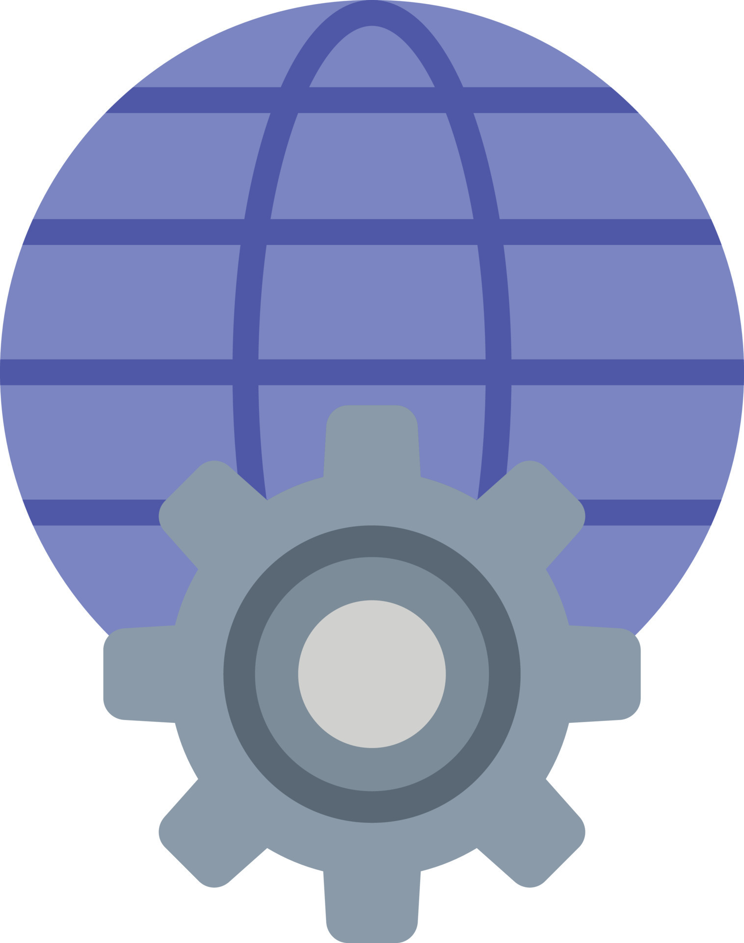 Global Process Flat Icon 13949769 Vector Art at Vecteezy Global Process Flat Icon 13949769 Vector Art at Vecteezy