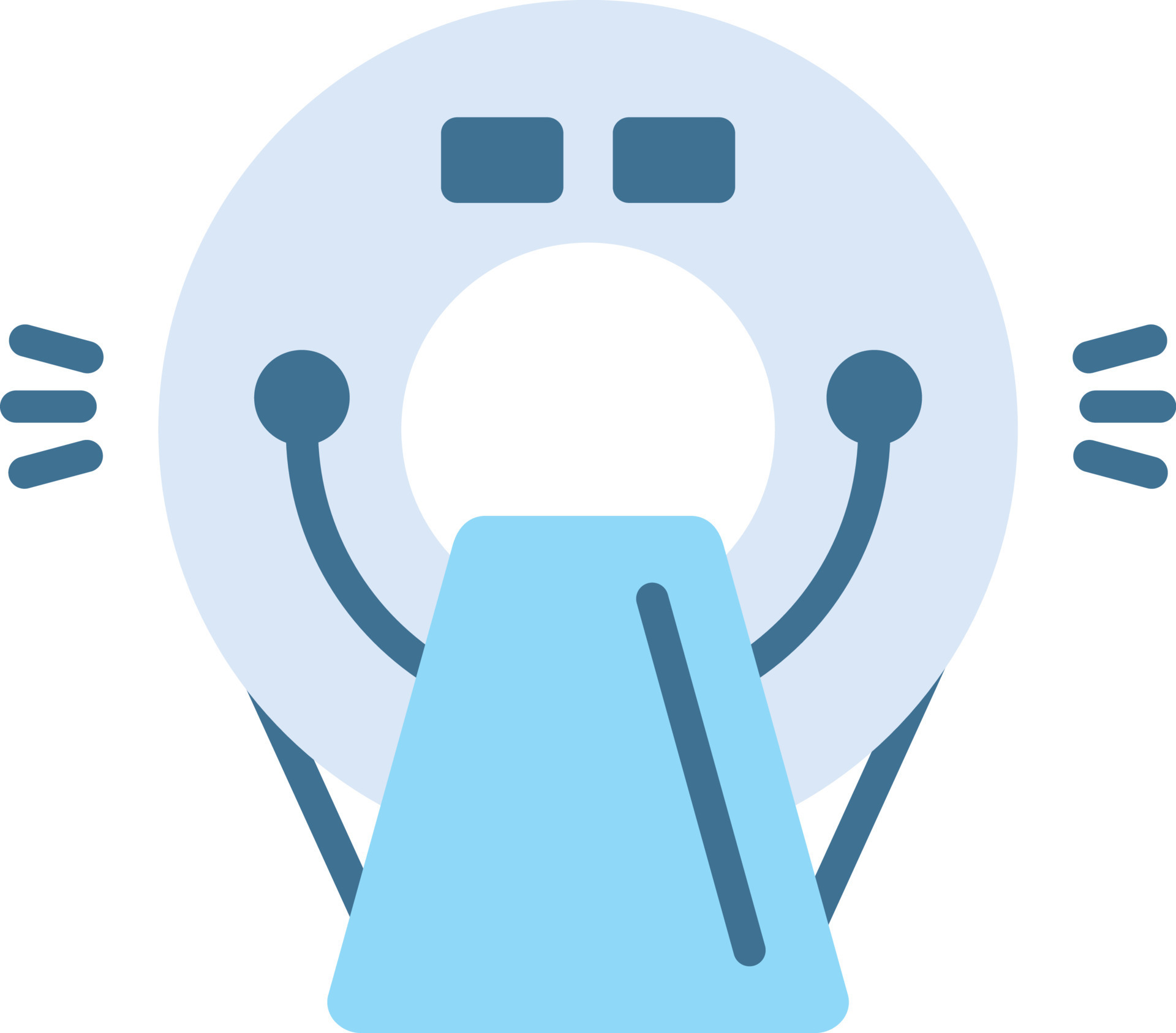 Ct Scan Flat Icon 13951941 Vector Art At Vecteezy