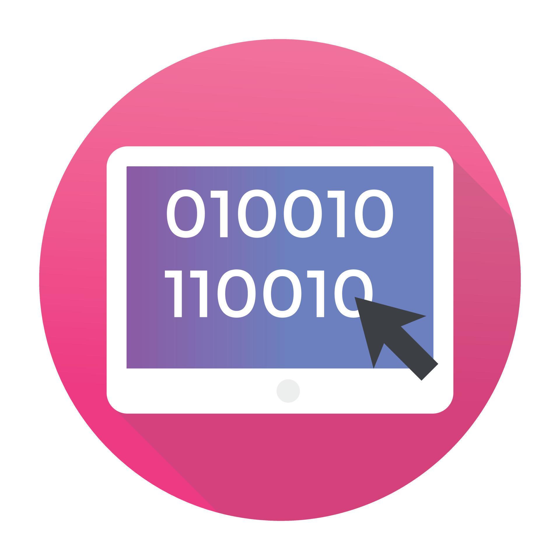 Trendy Binary Code 13956326 Vector Art at Vecteezy