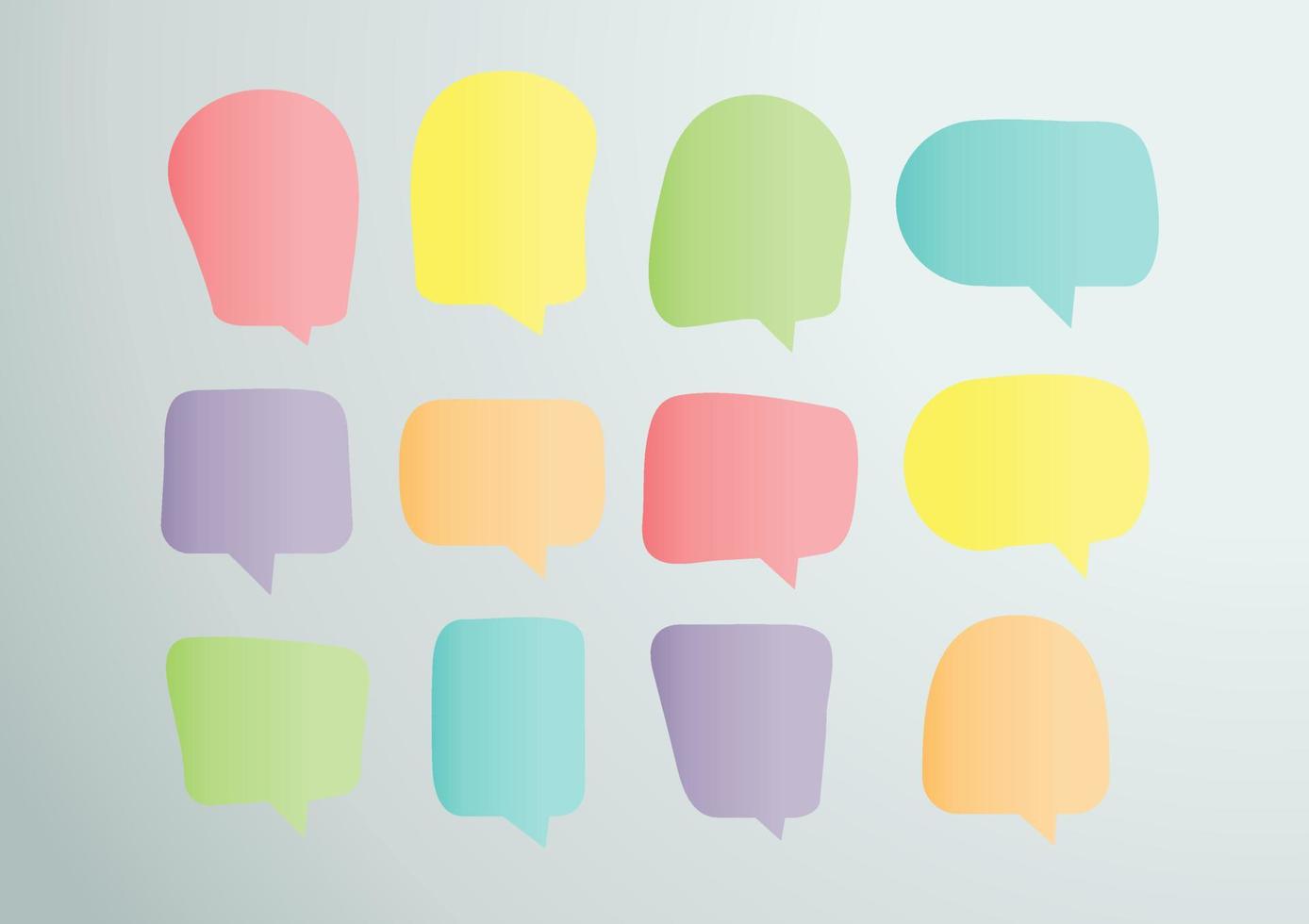 Speech Bubble Pack 13957693 Vector Art at Vecteezy