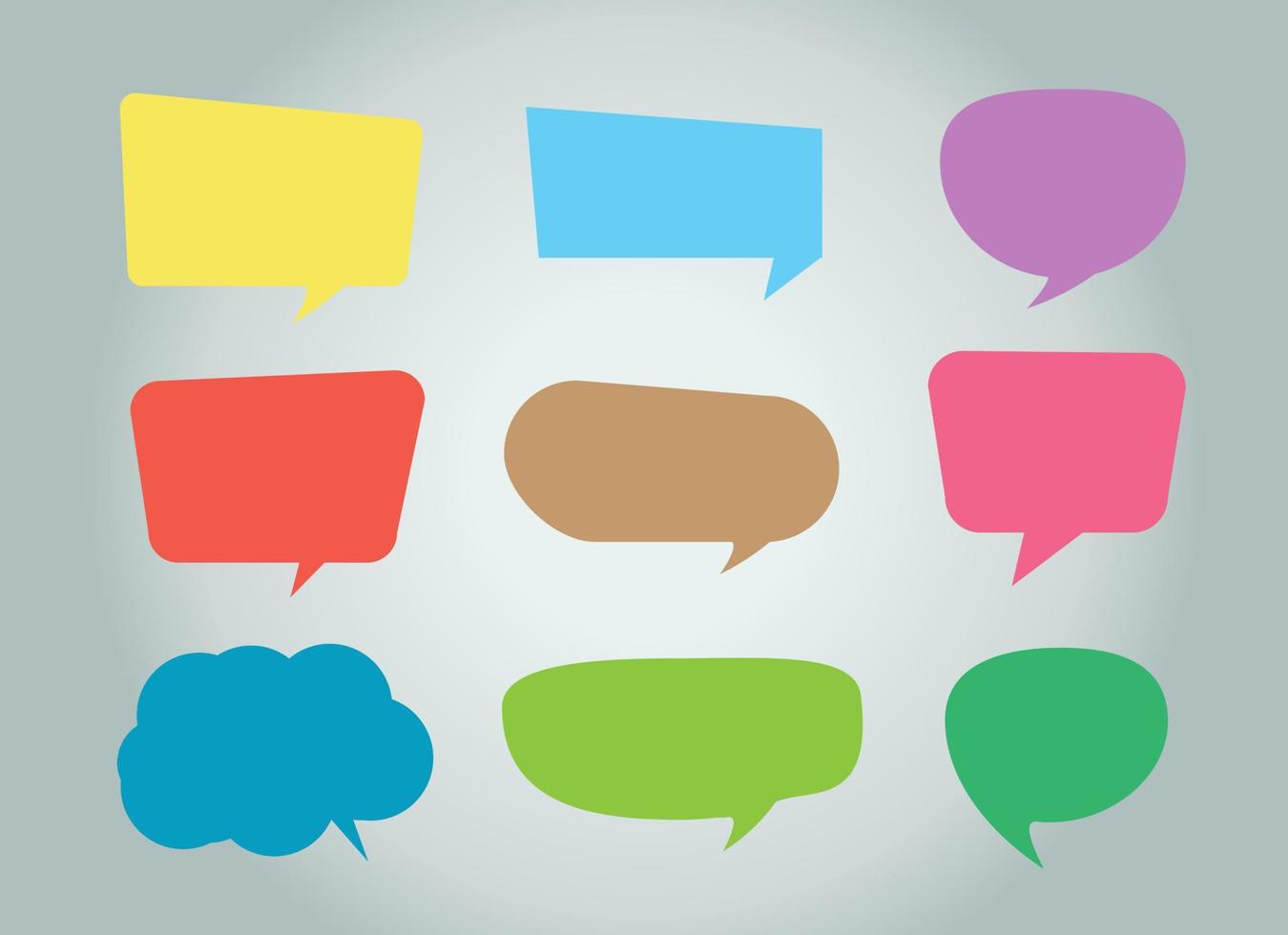 Speech Bubble Pack 13957694 Vector Art at Vecteezy