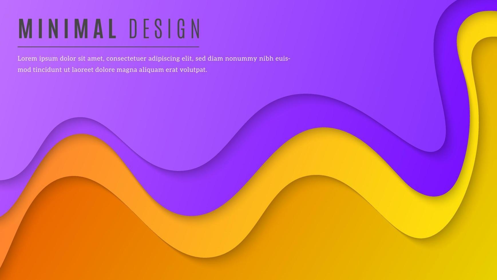 Modern Abstract Gradient Colorful Waves Design Background 13959158 ...