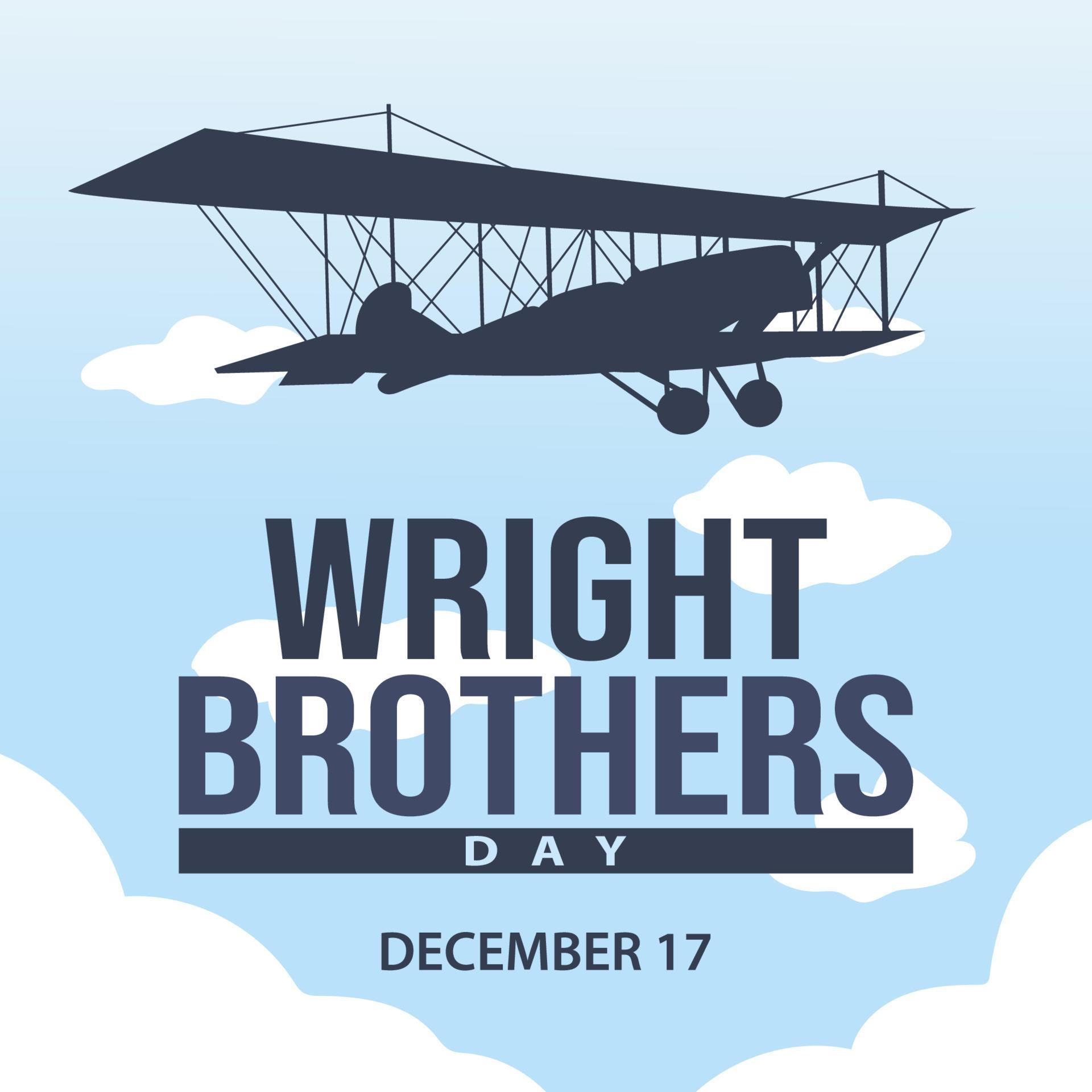 vector graphic of wright brothers day 13959242 Vector Art at Vecteezy