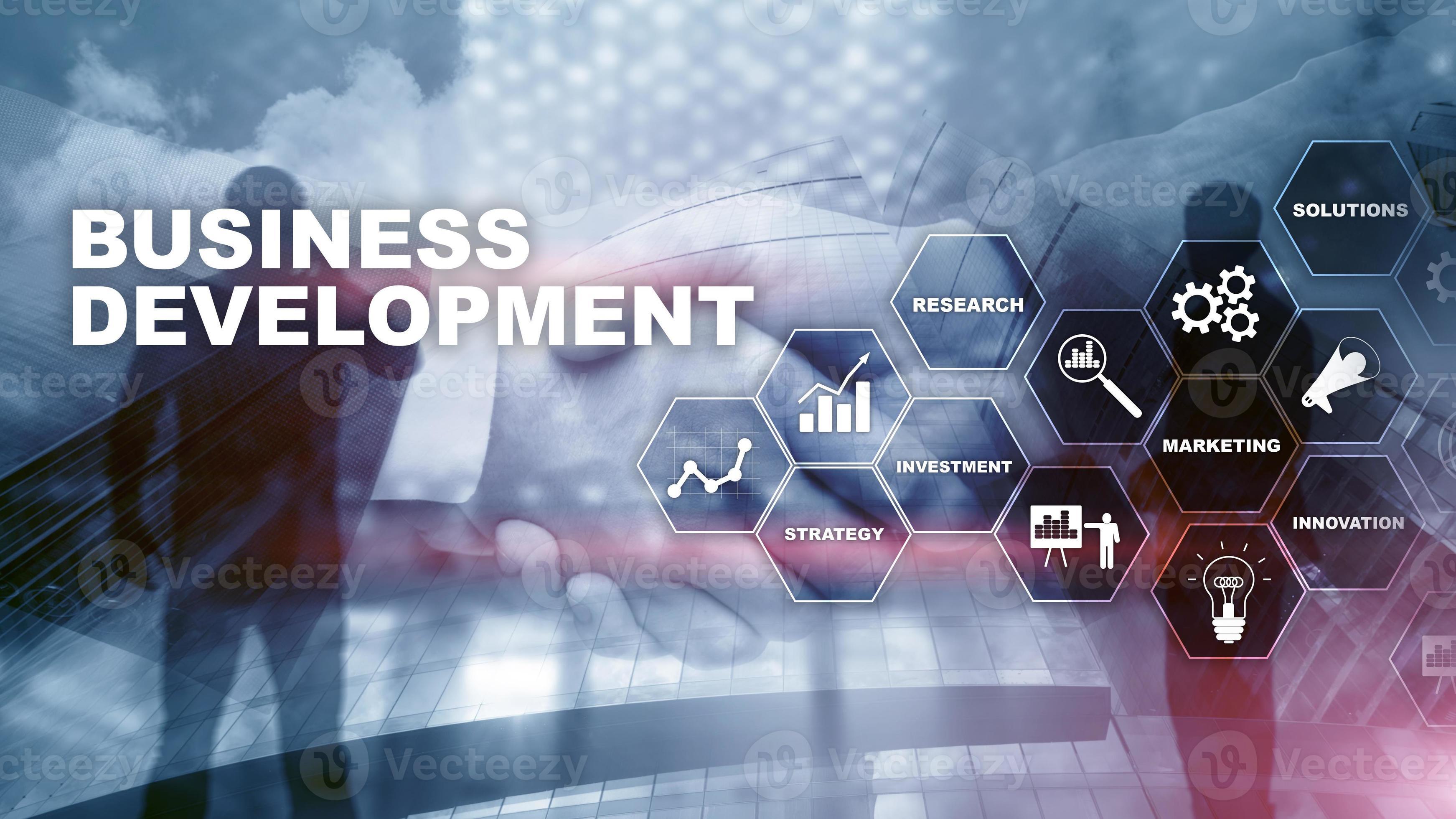 Business Development Startup Growth Statistics. Financial Plan Strategy ...