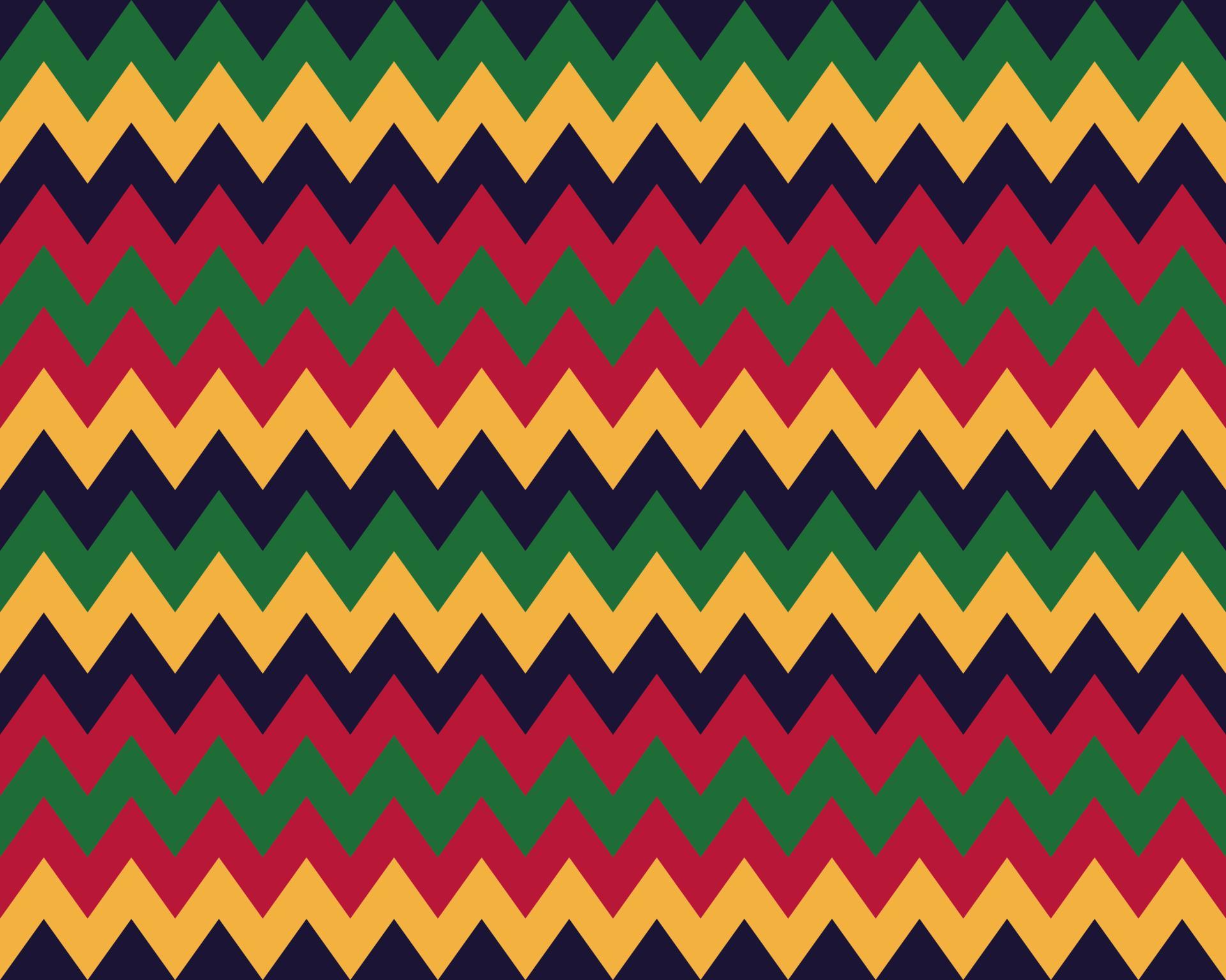 Zigzag Pattern Seamless Zig Zag Background Color Vector Abstract