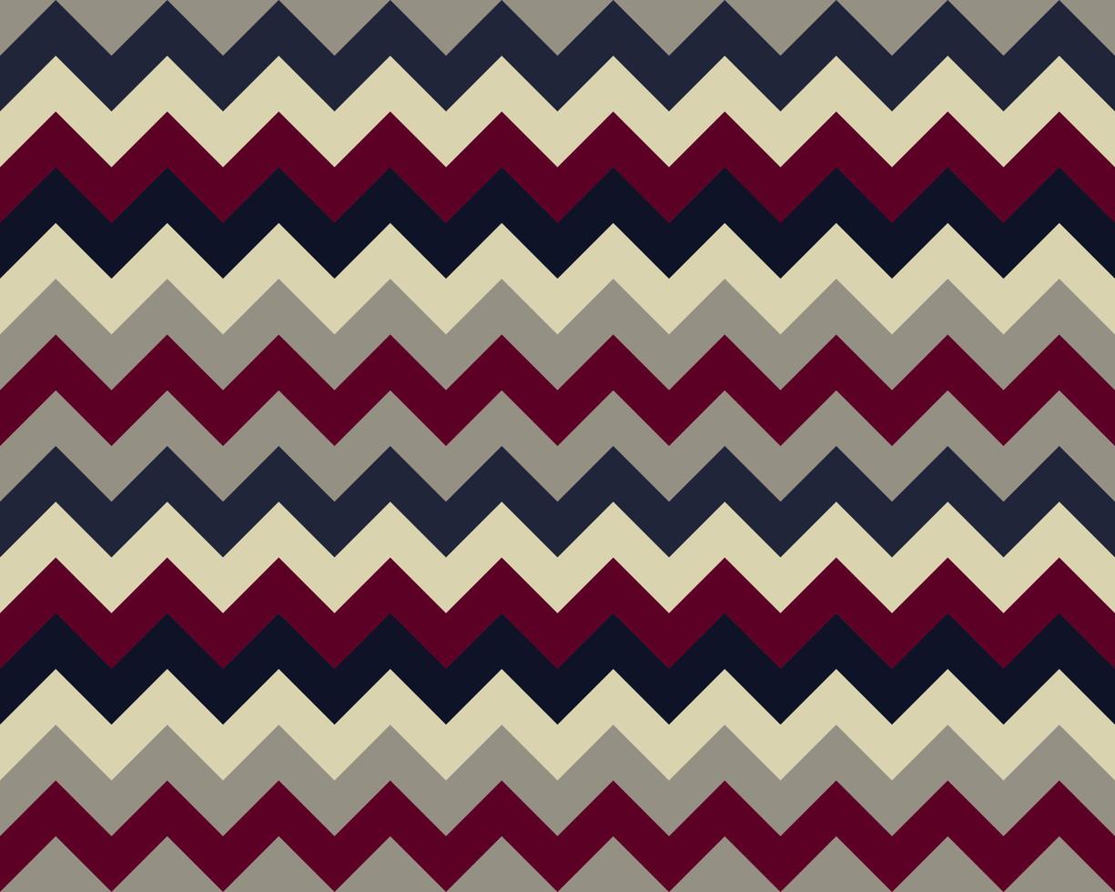 Zigzag Pattern Seamless Zig Zag Background Color Vector Abstract Design 13963674 Vector Art