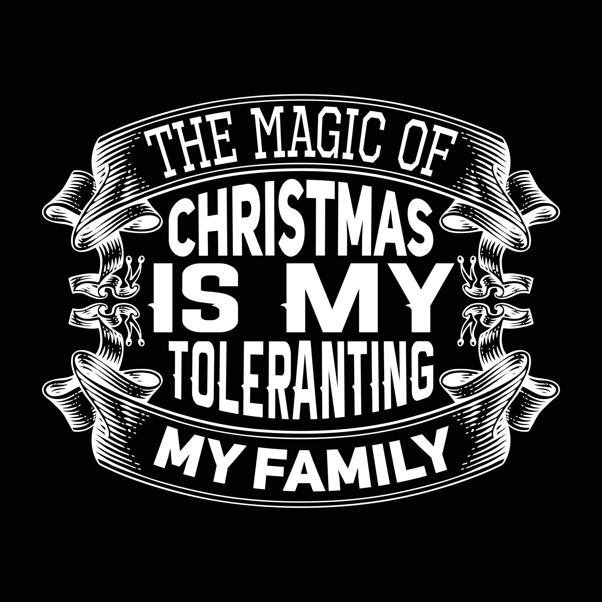 Happy Merry Christmas T Shirt Design 13963854 Vector Art At Vecteezy