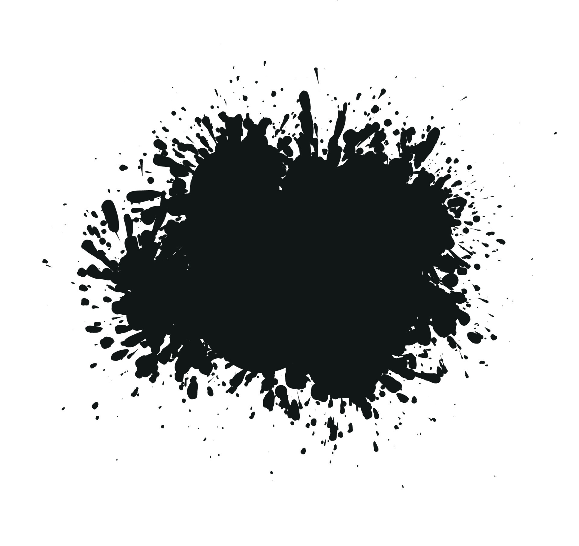 Abstract black Ink splash background, grunge vector design template ... Abstract black Ink splash background, grunge vector design template ...