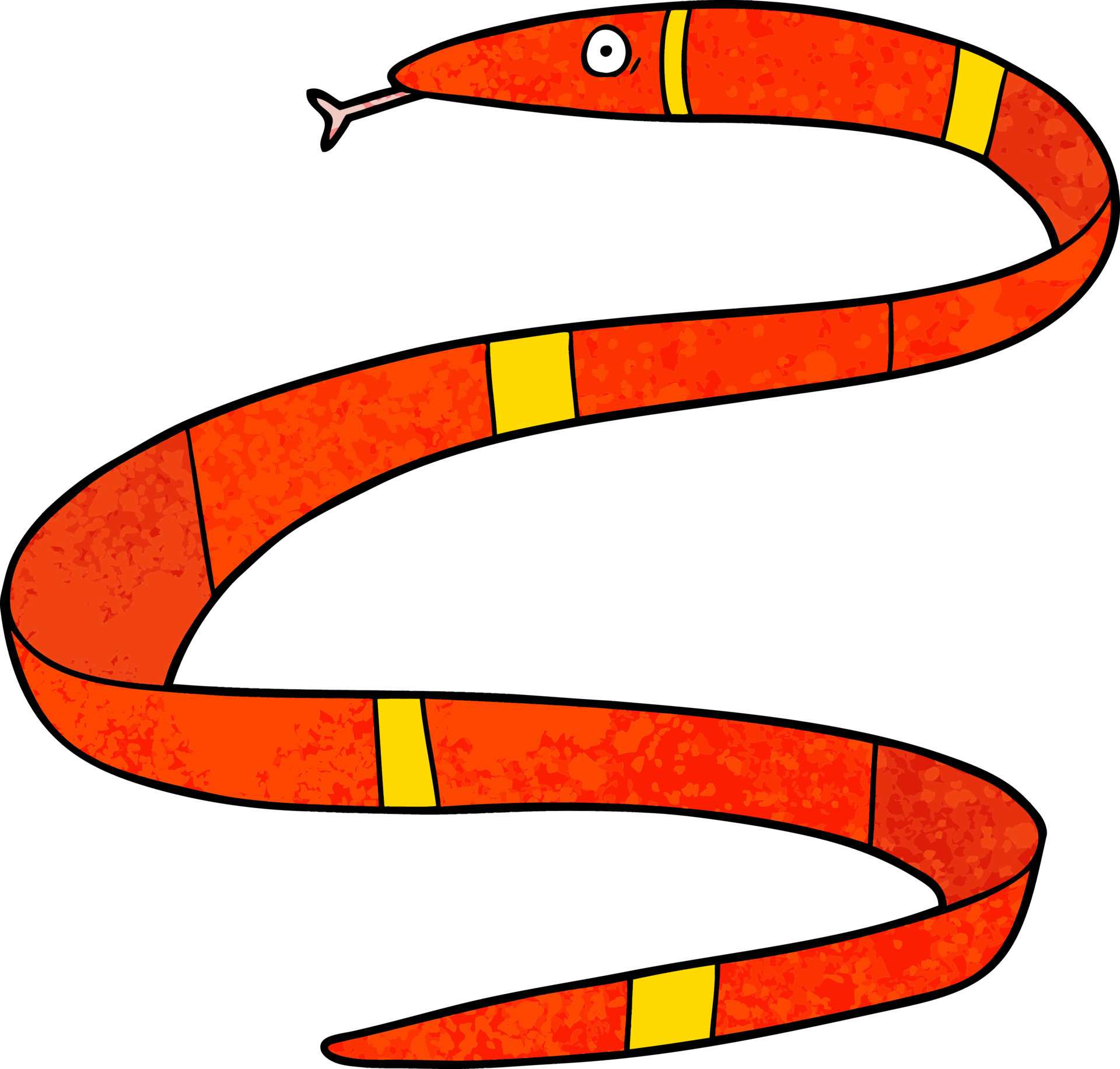 Retro grunge texture cartoon cute snake 13971999 Vector Art at Vecteezy Retro grunge texture cartoon cute snake 13971999 Vector Art at Vecteezy